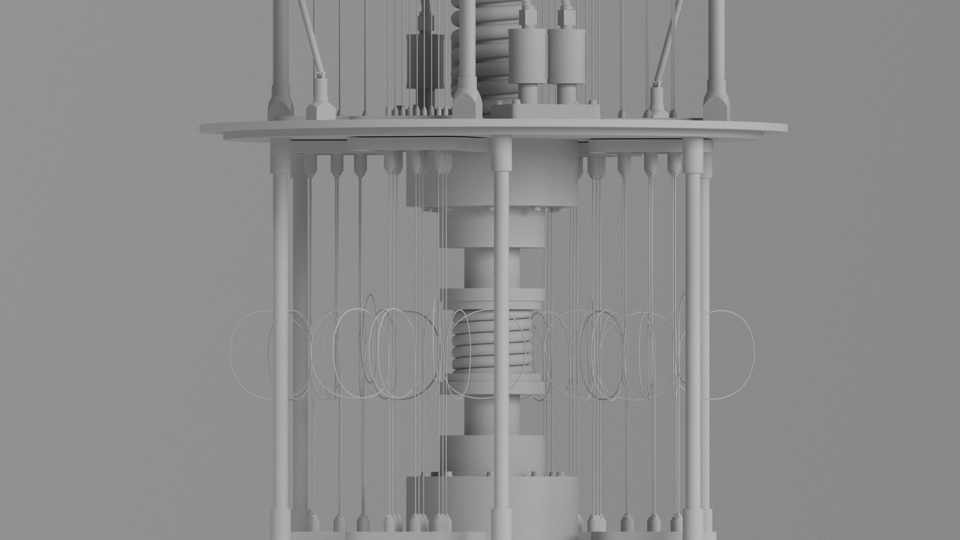 Quantum Computer 3D Model - TurboSquid 2197129