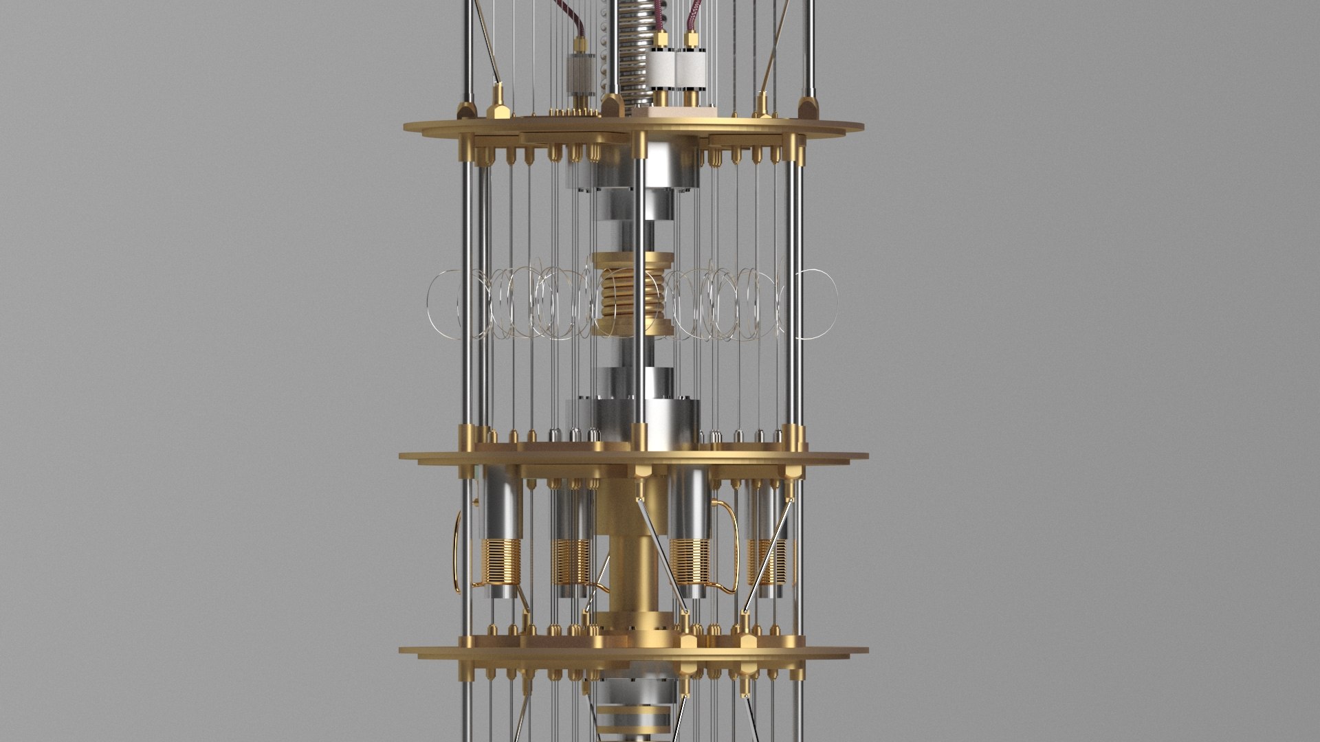 Quantum Computer 3D Model - TurboSquid 2197129