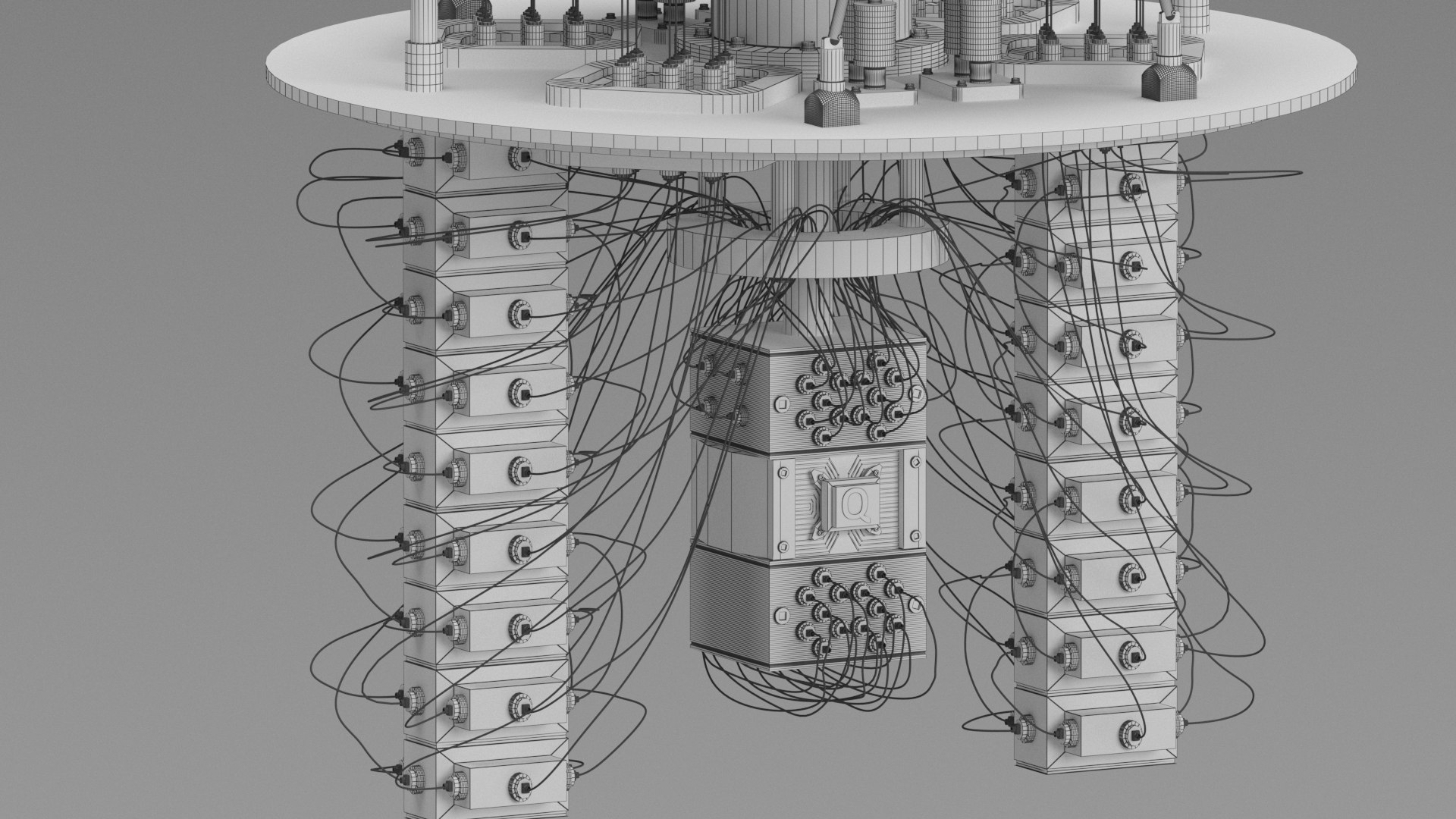 Quantum Computer 3D Model - TurboSquid 2197129