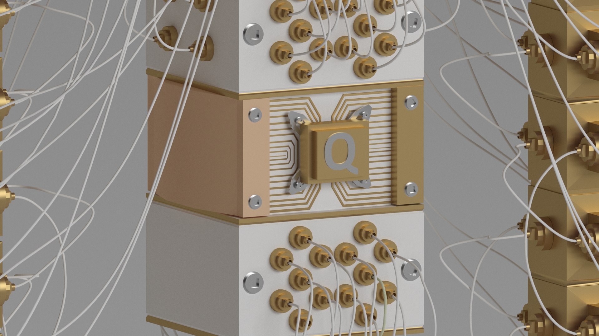 Quantum Computer 3D Model - TurboSquid 2197129