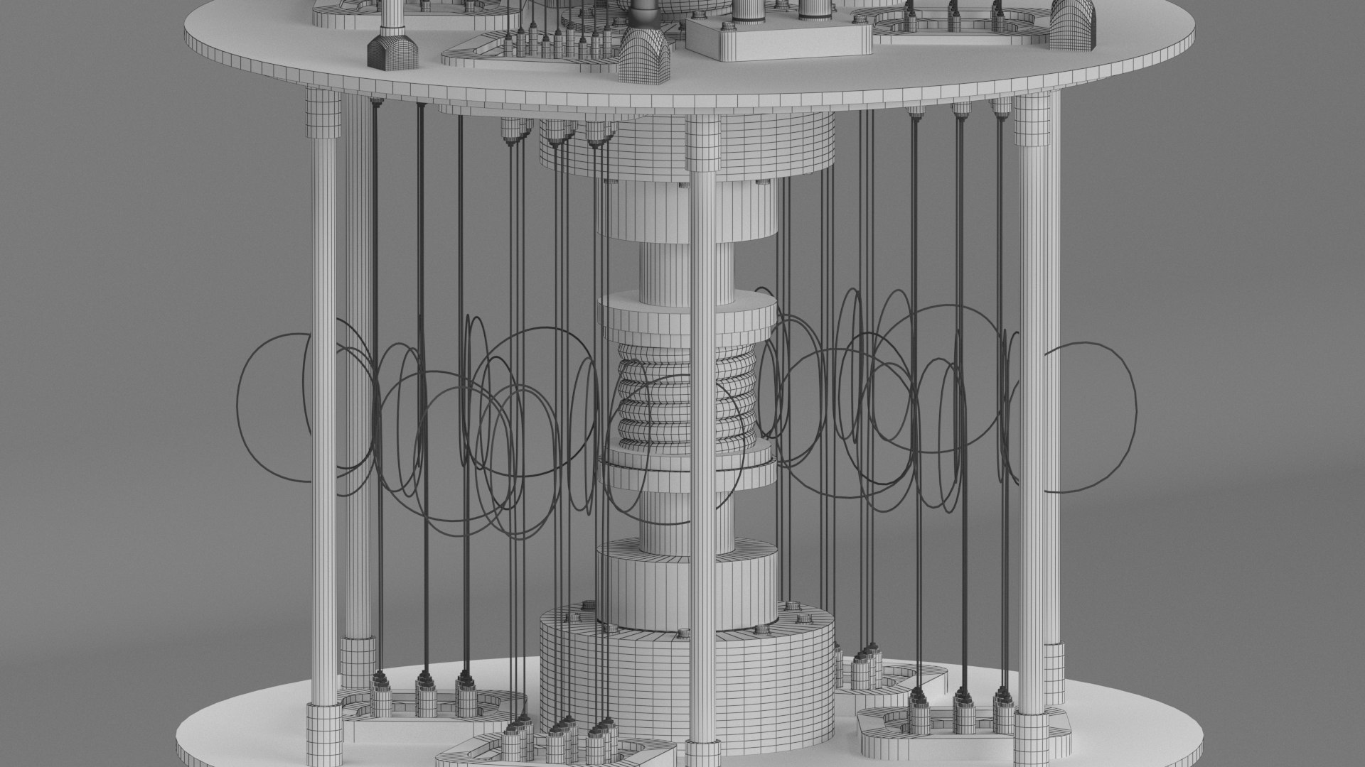 Quantum Computer 3D Model - TurboSquid 2197129
