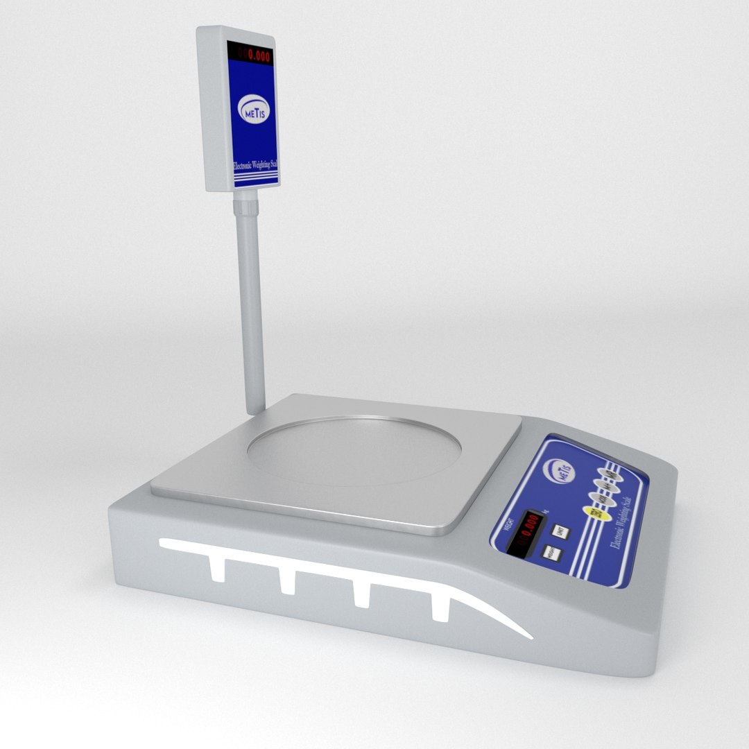 3D Weighing Scales - TurboSquid 1589350