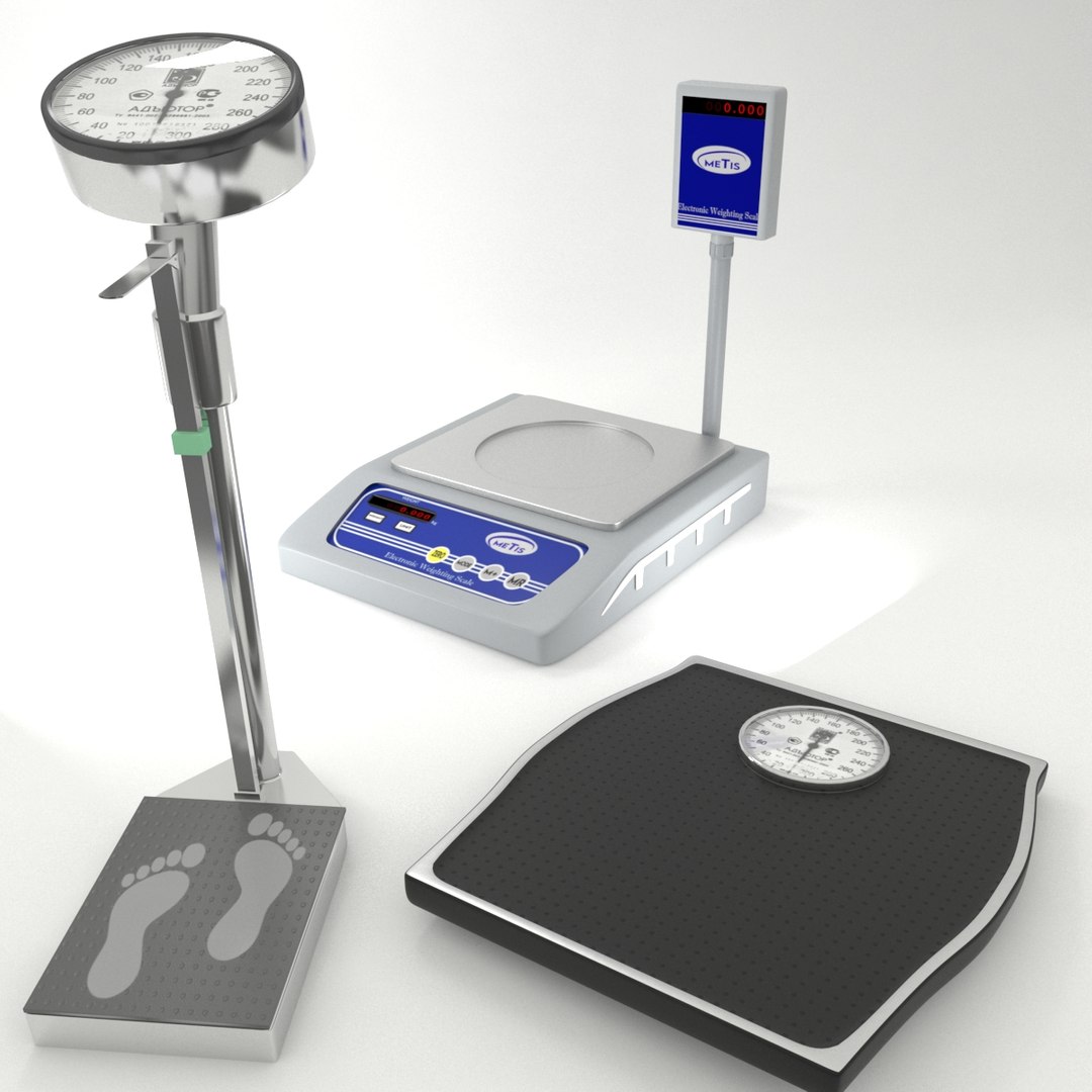3D Weighing Scales - TurboSquid 1589350