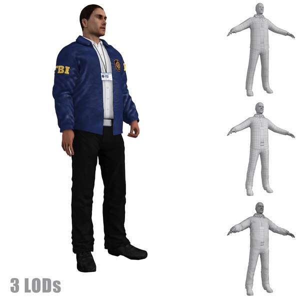 FBI 3D Modelos para Descargar | TurboSquid