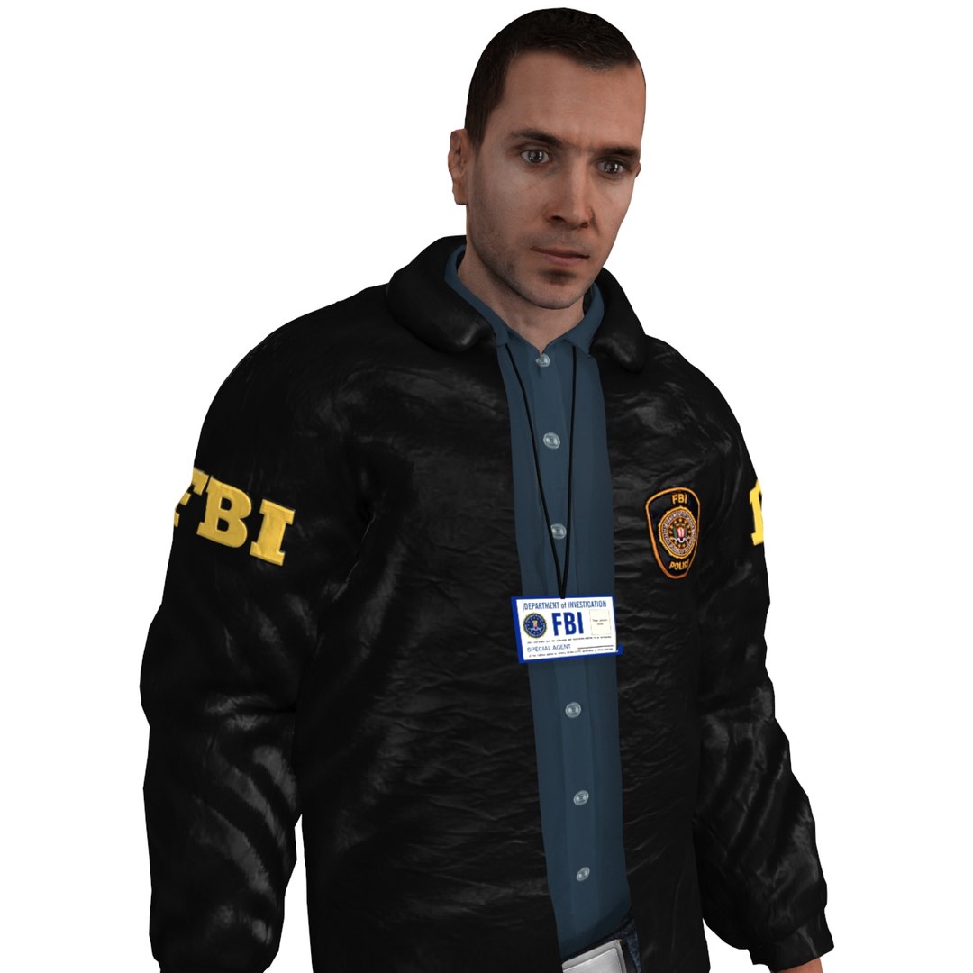 3d Max Rigged Fbi Agent S