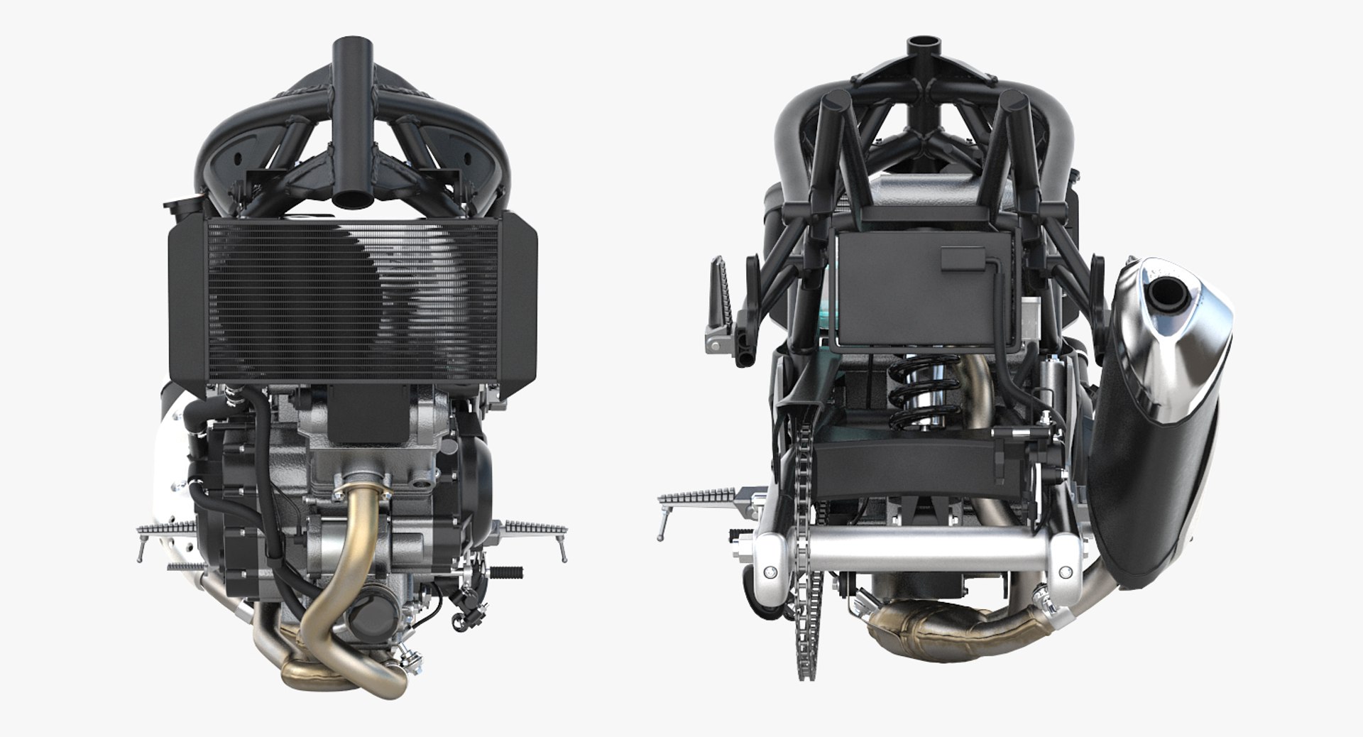 Motorcycle Engines 2 3D Model - TurboSquid 1275102