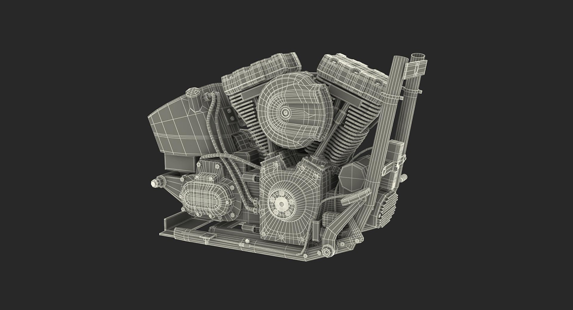 Motorcycle Engines 2 3D Model - TurboSquid 1275102