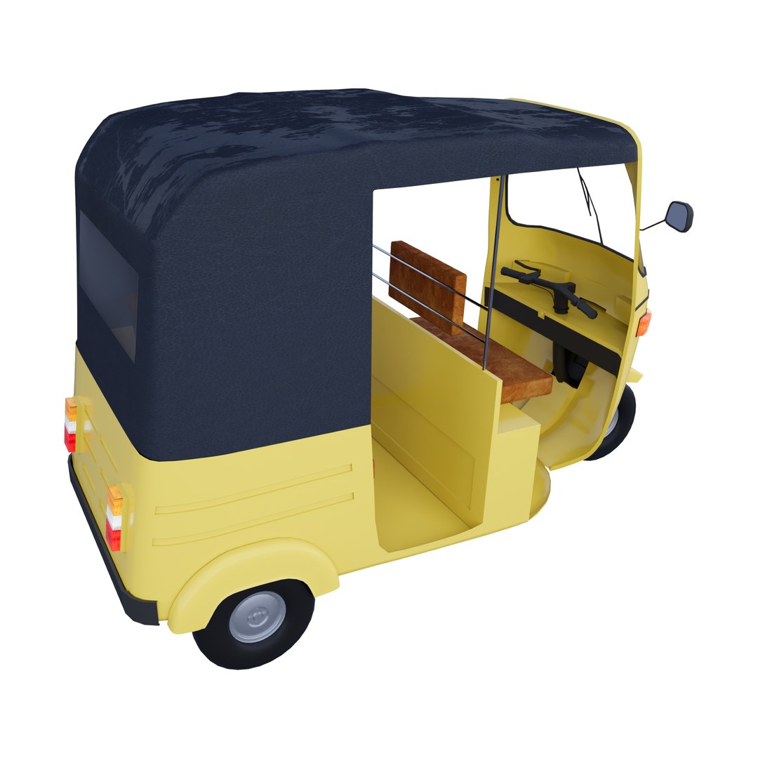 3D Auto Rickshaw - TurboSquid 2397319