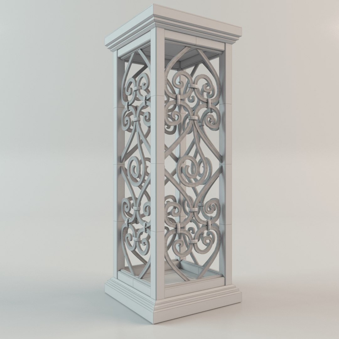 3d Model Column