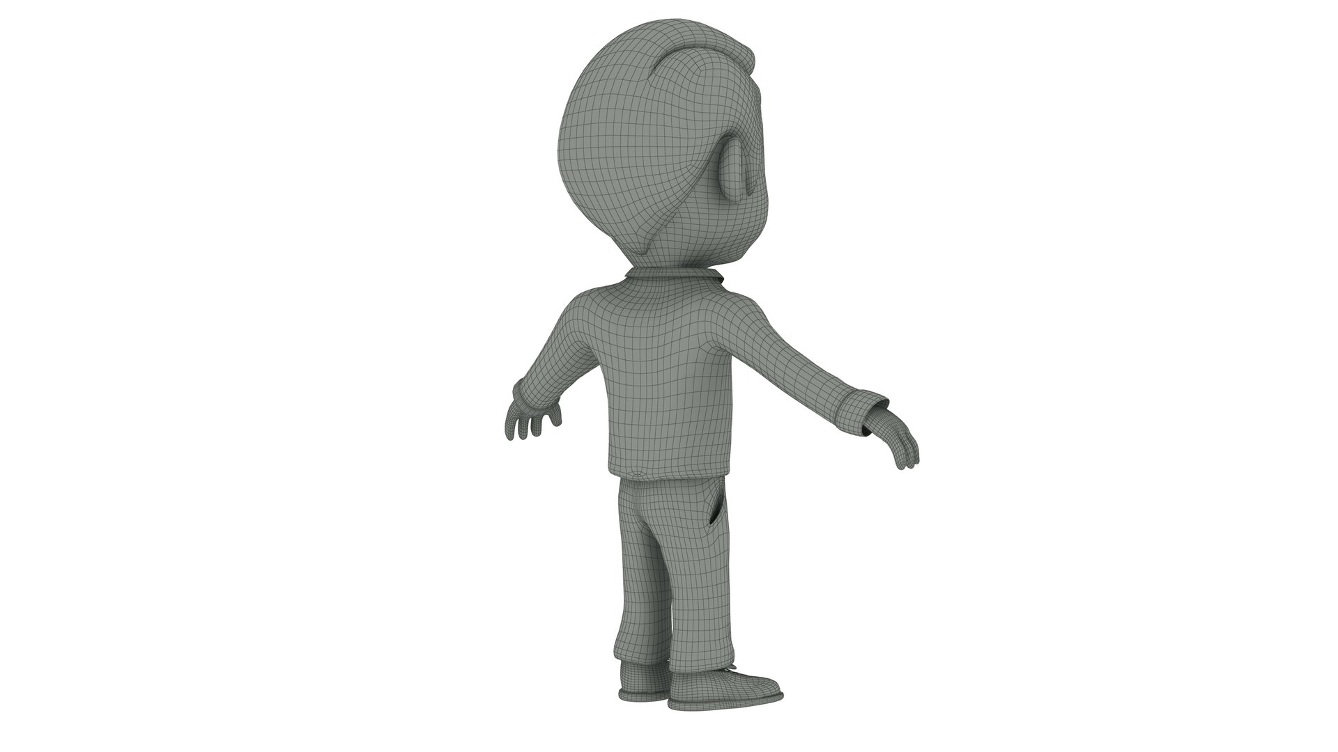 Cartoon Man Father 3D Model - TurboSquid 2214815