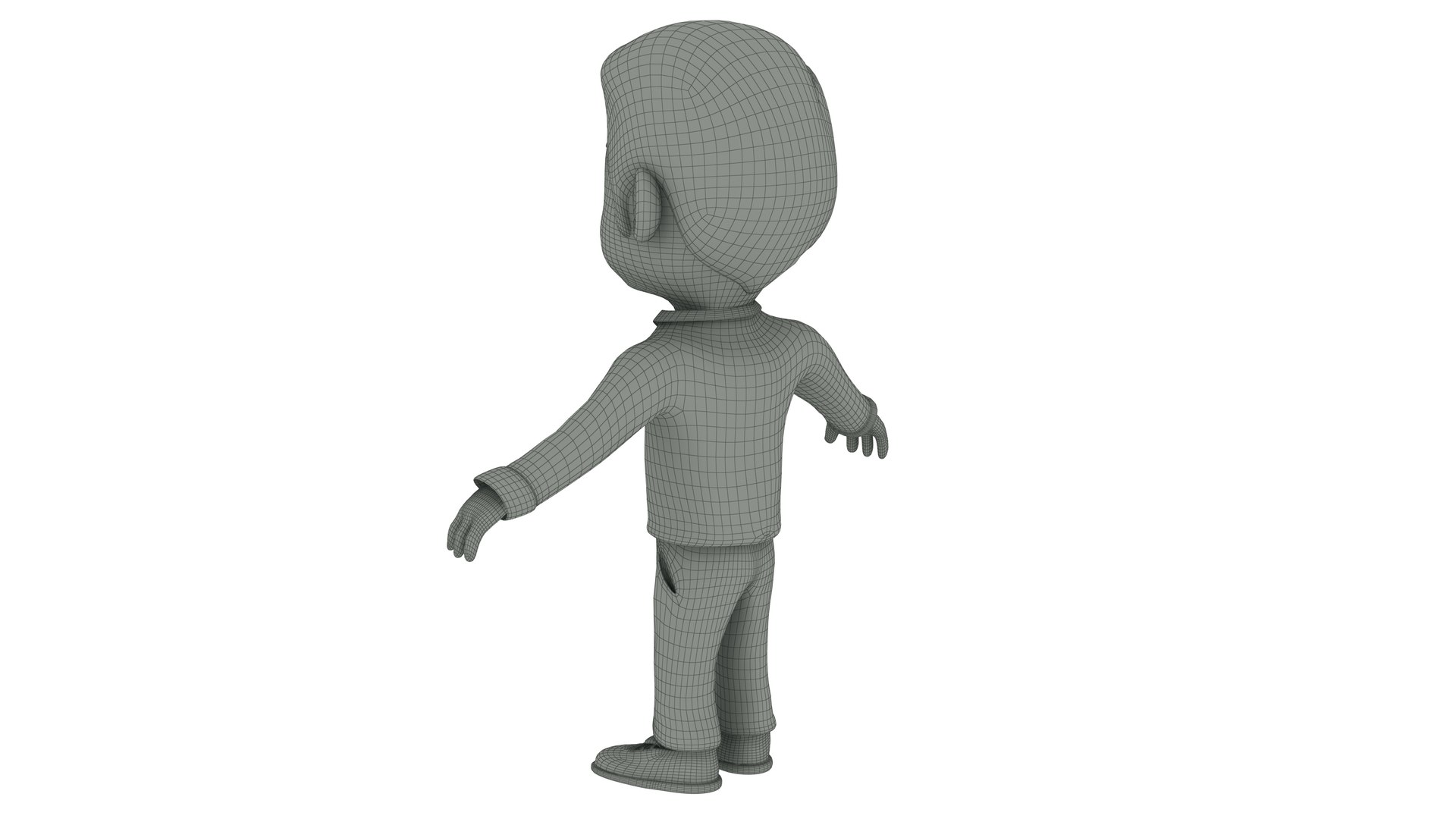 Cartoon Man Father 3D Model - TurboSquid 2214815