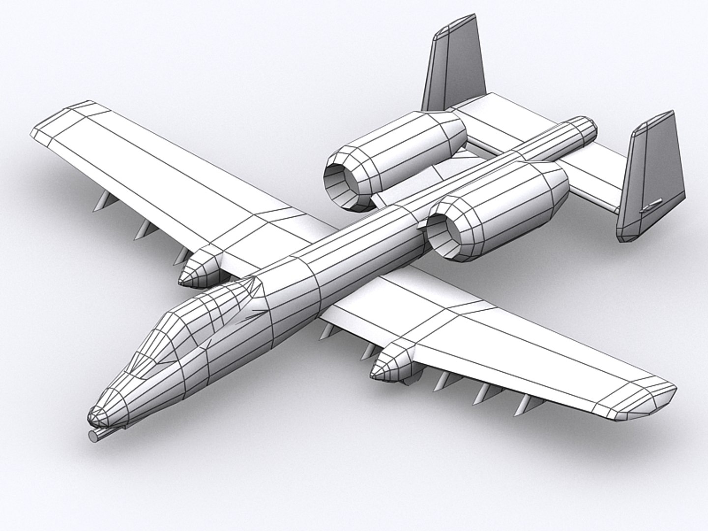 airplane air plane 3d max