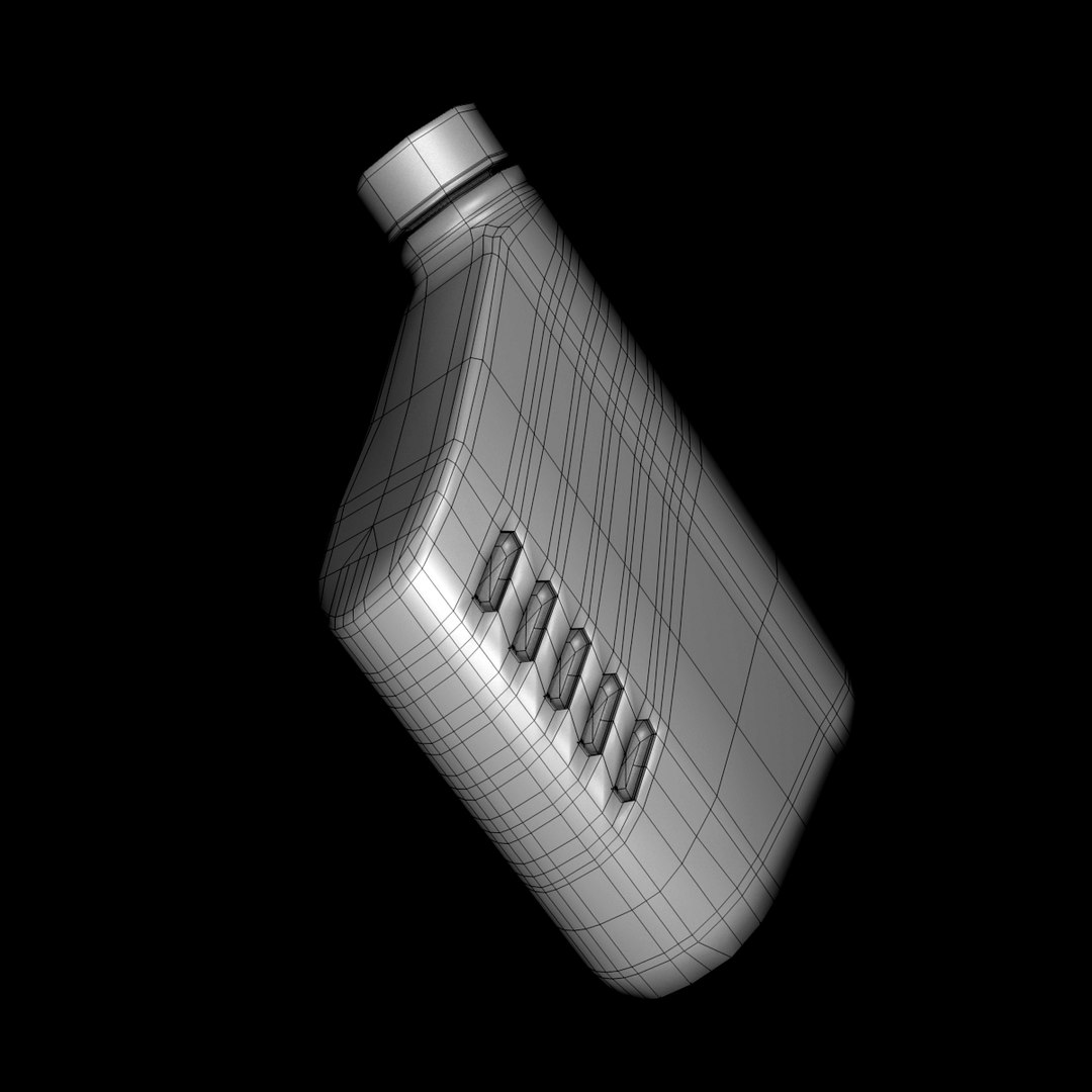 shell helix ultra vx 3d model