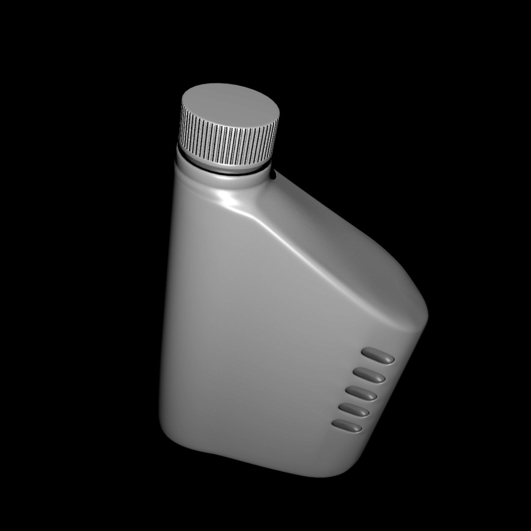 shell helix ultra vx 3d model