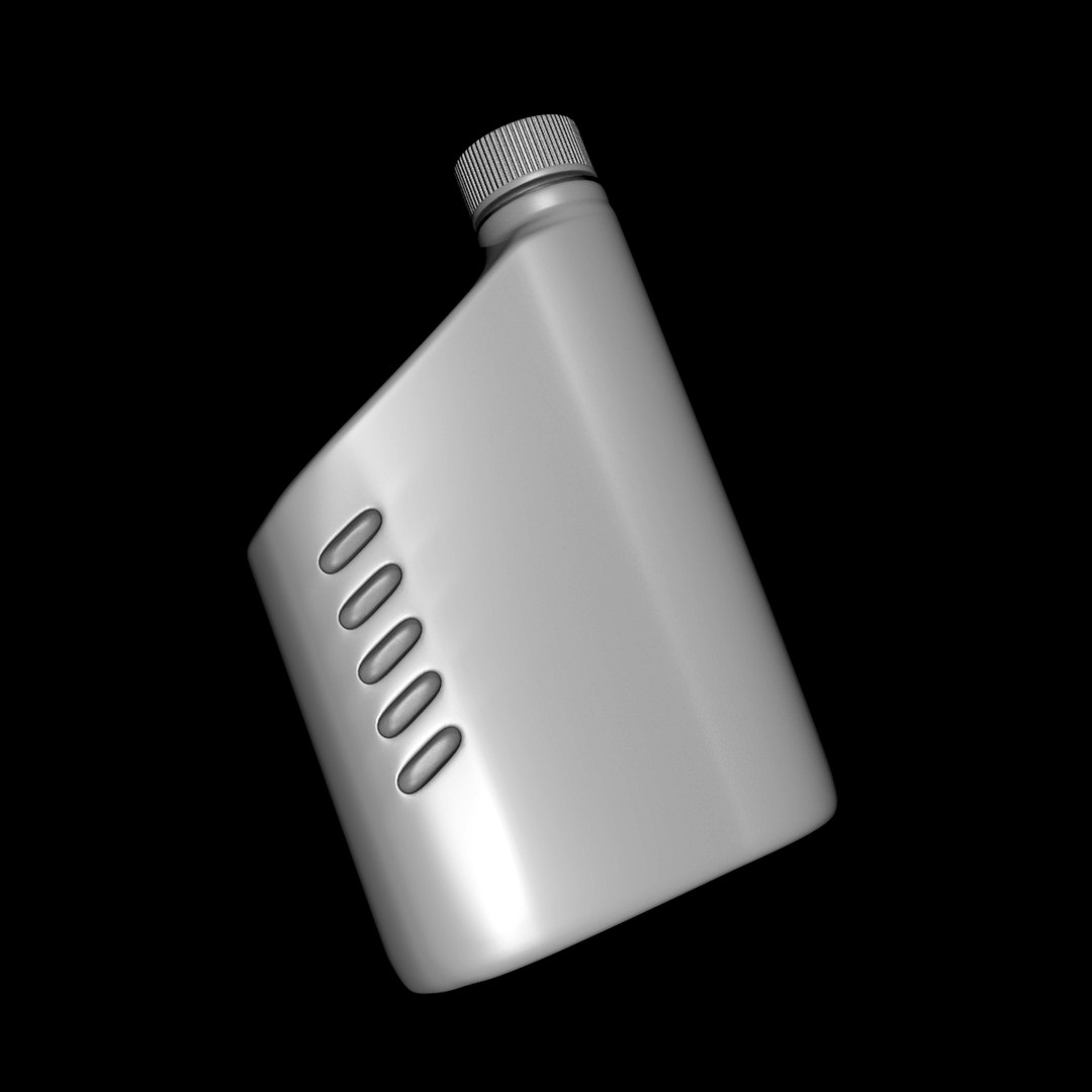 shell helix ultra vx 3d model