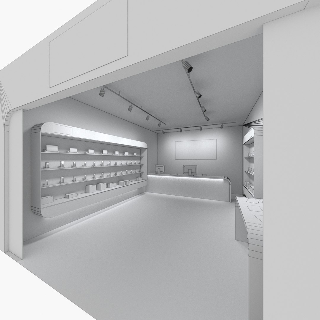 3D Smartphone Tablet Shop - TurboSquid 1417741