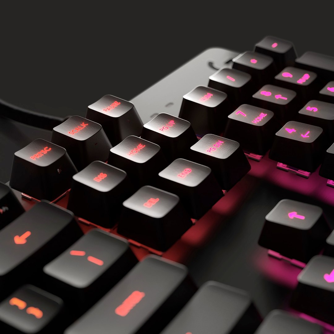 Logitech G413 G512 G513 Model - TurboSquid 1855354