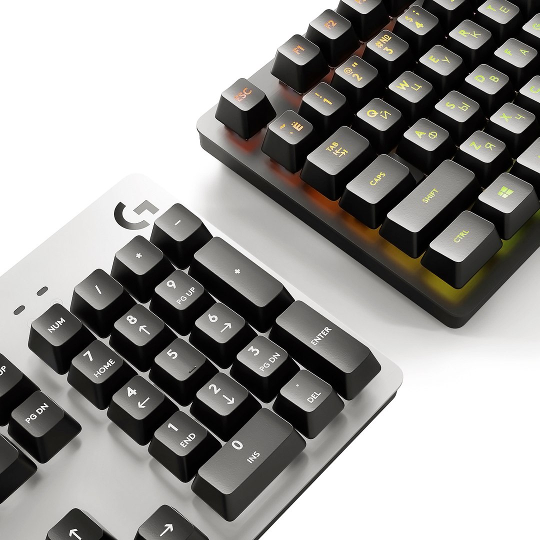 Logitech G413 G512 G513 Model - TurboSquid 1855354