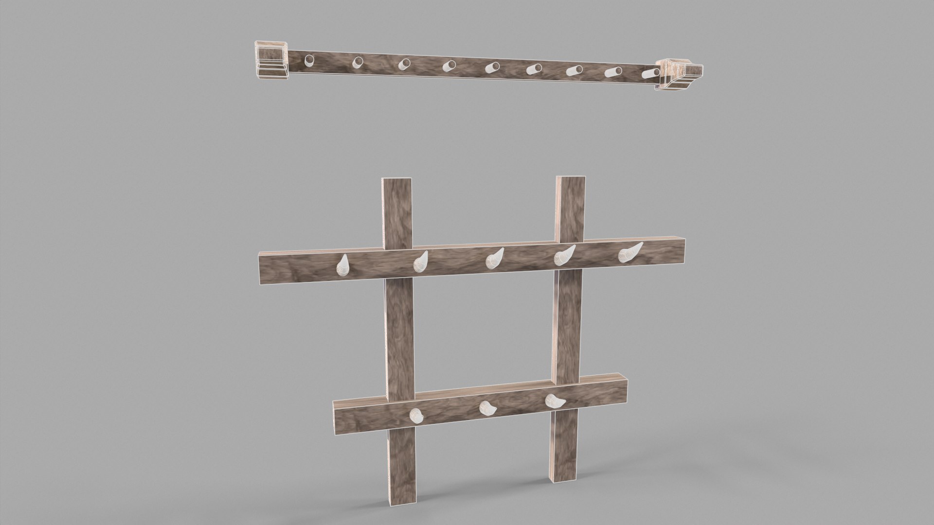 3D Medieval Hangers - TurboSquid 1872520