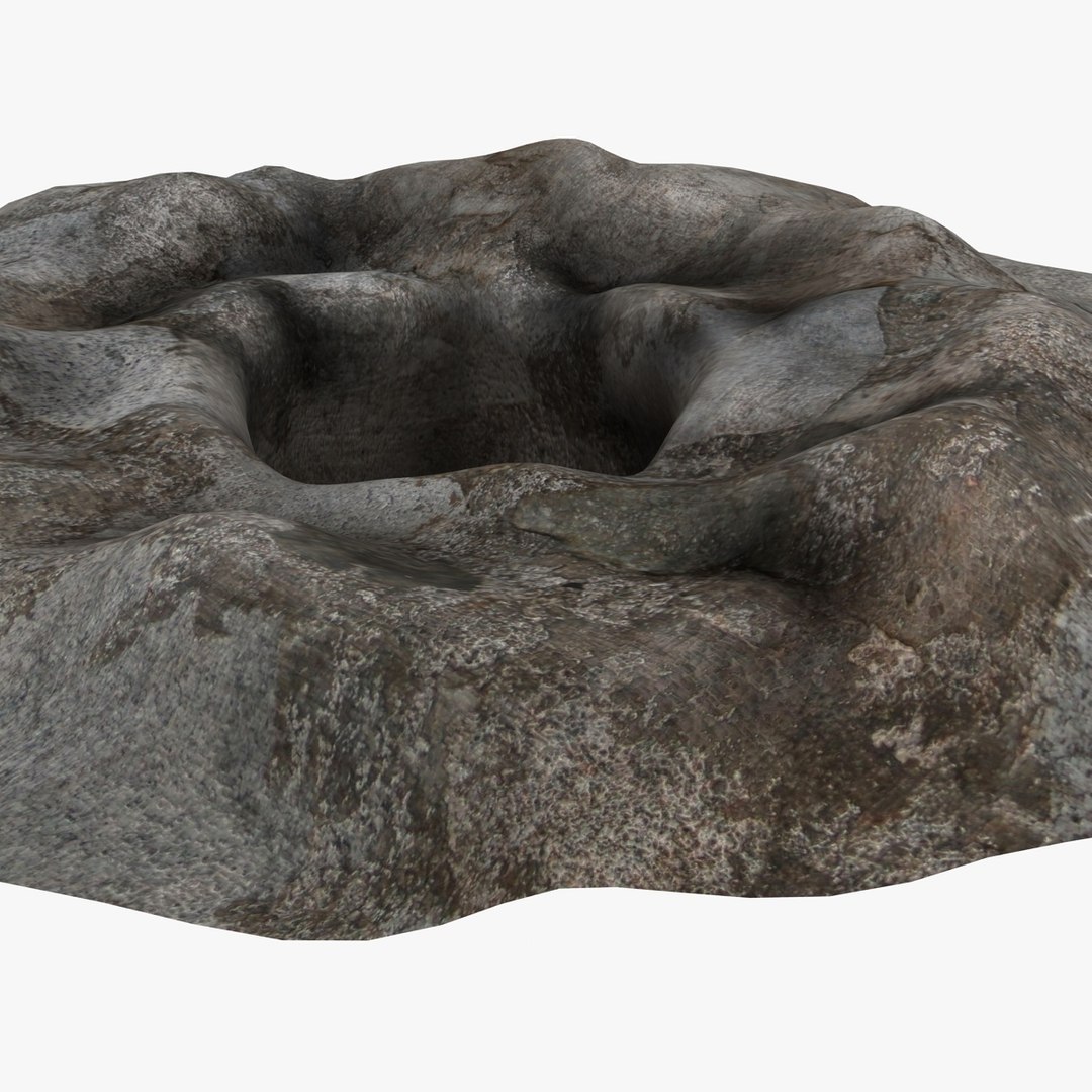 3d Realistic Hole 01 Blue