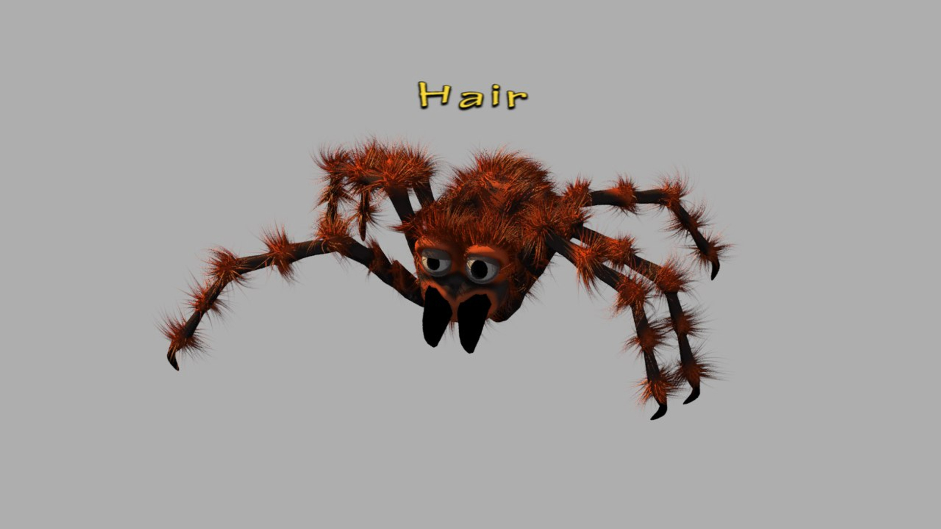 3d Cartoon Spider