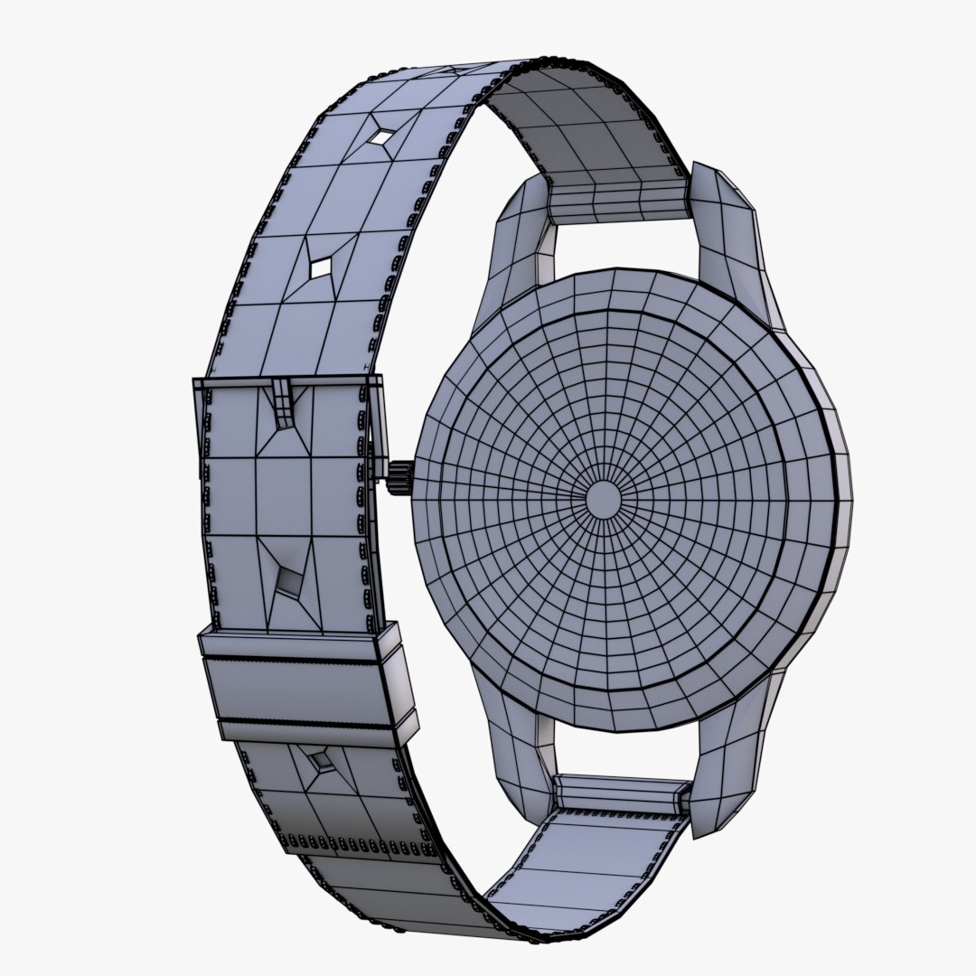 wrist watch 3d x