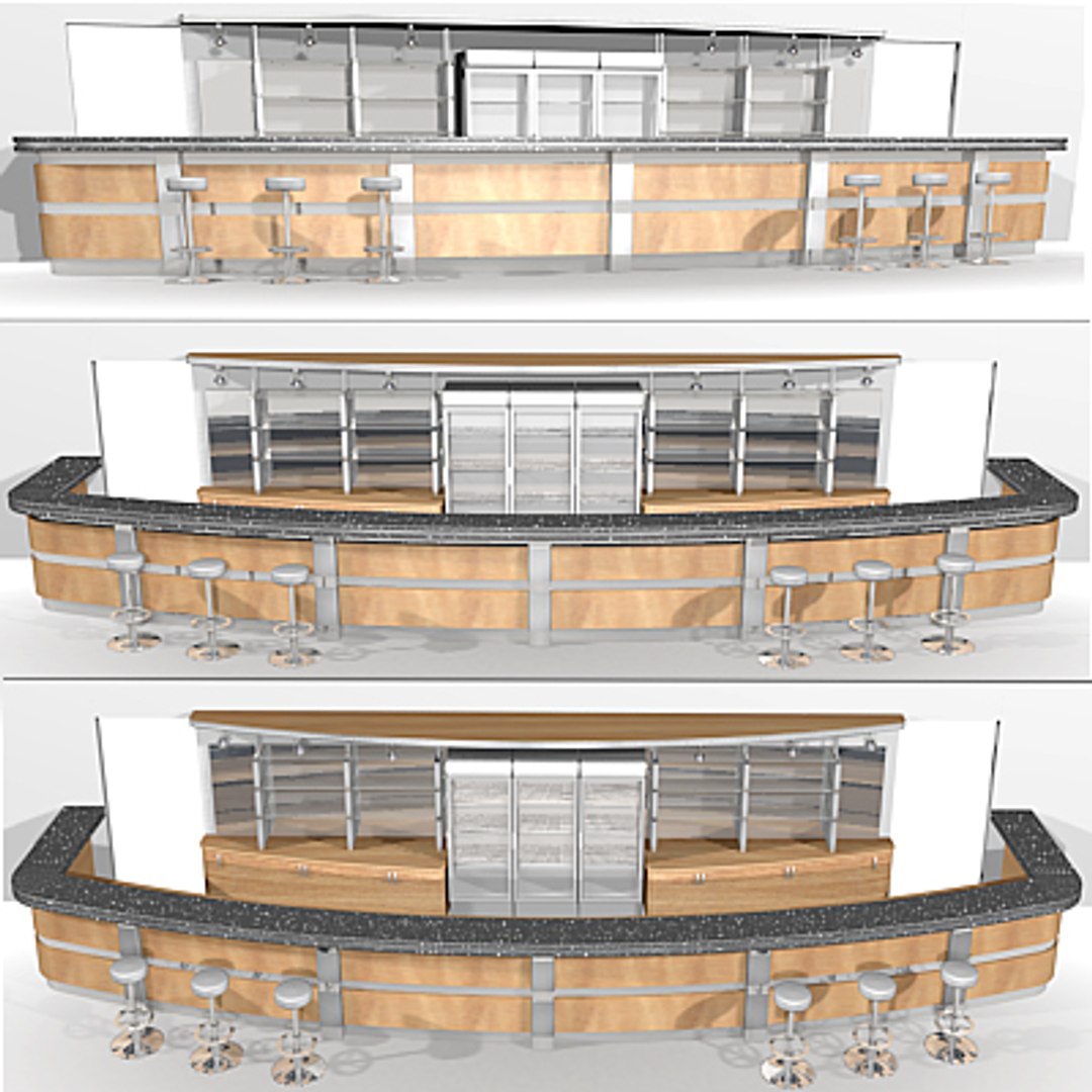 Bar 3d Max