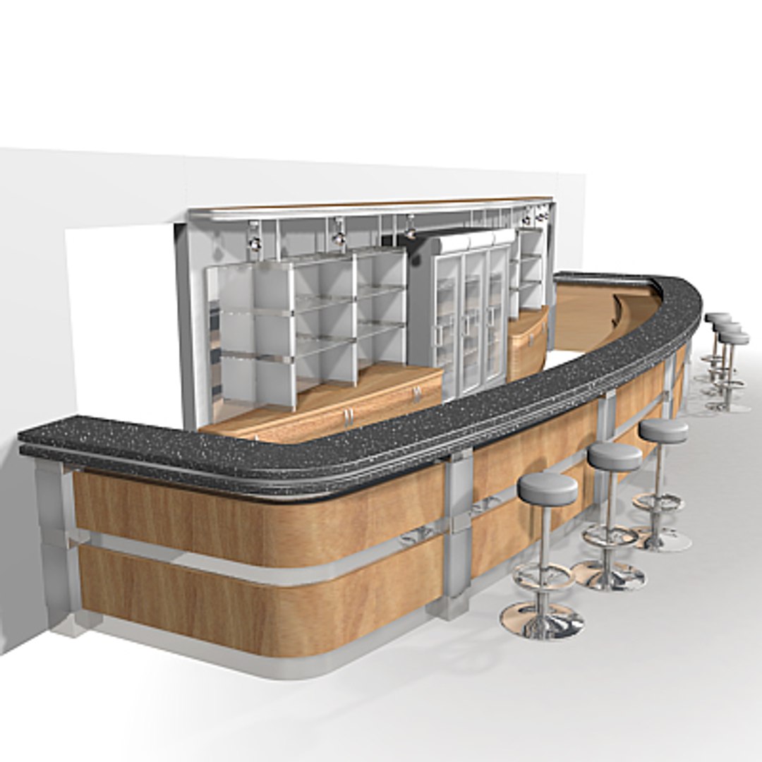 Bar 3d Max
