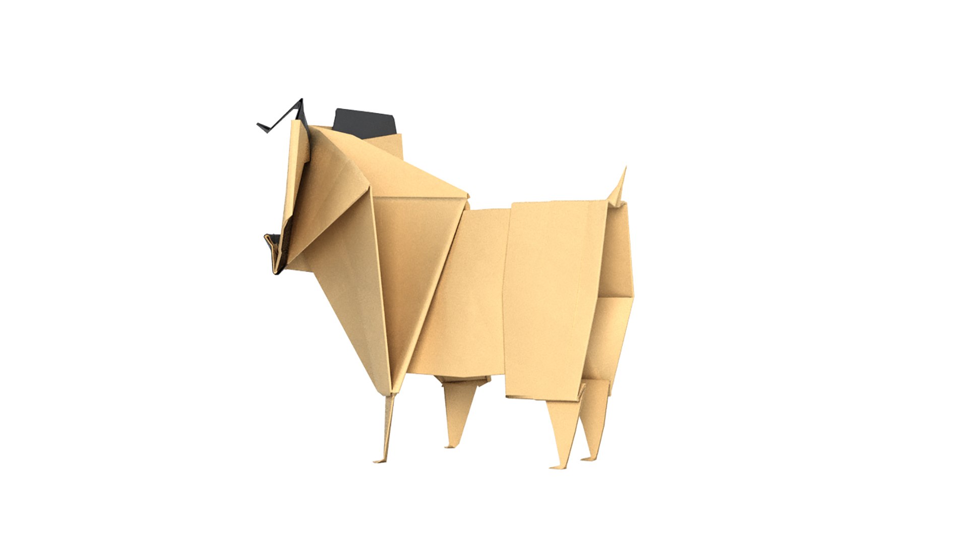 Origami 3D Model - TurboSquid 1455023