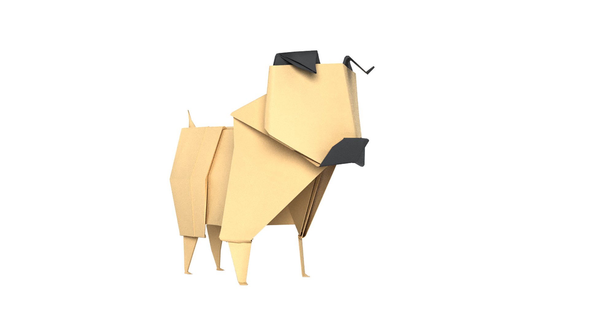 Origami 3D Model - TurboSquid 1455023