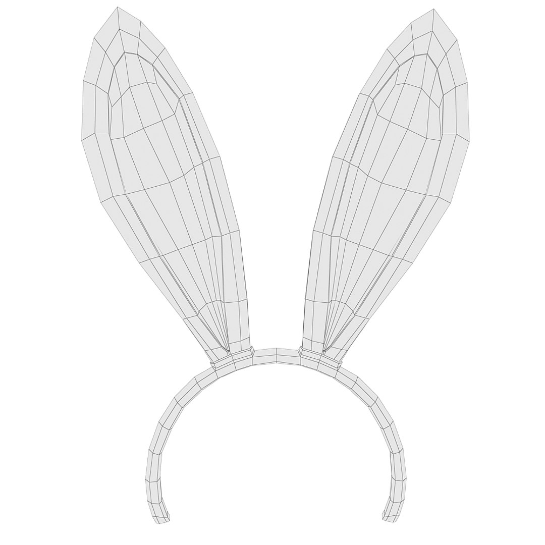 3D Bunny Ear - TurboSquid 1232551