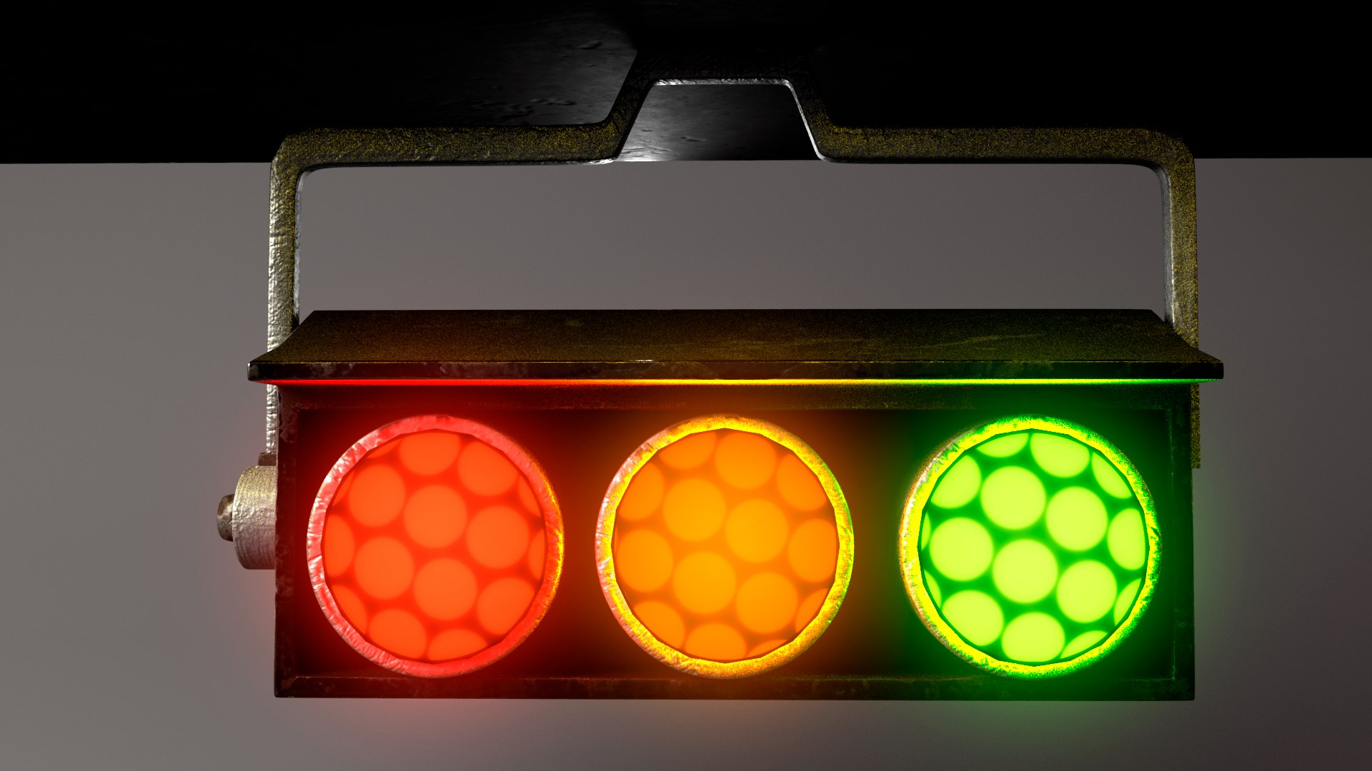 Racing Start Lights Model - TurboSquid 2251733