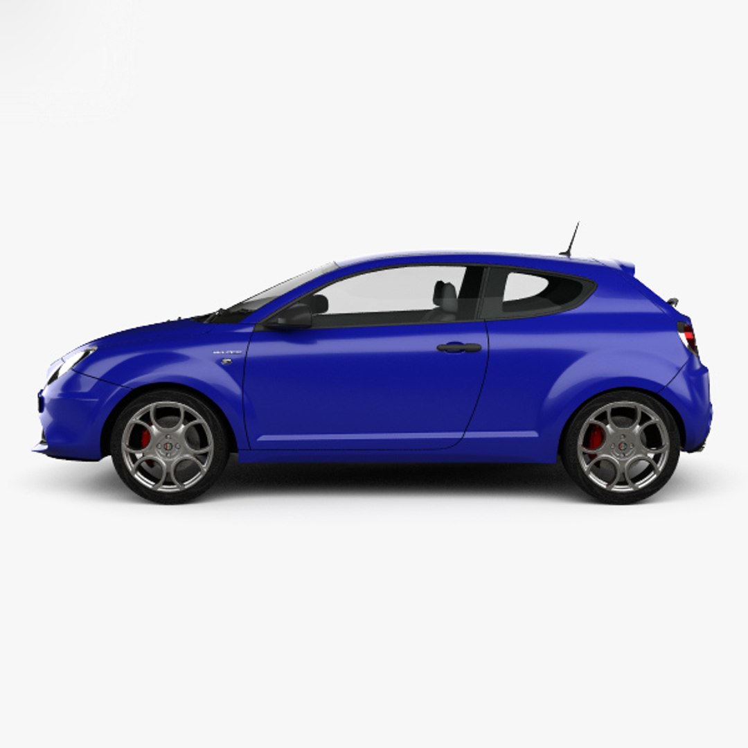 3D alfa romeo mito model - TurboSquid 1341374