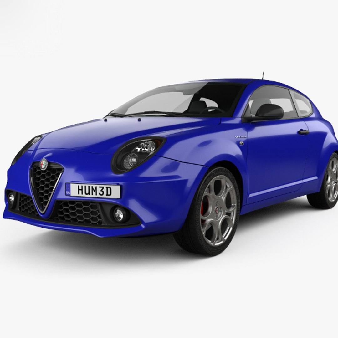 3D alfa romeo mito model - TurboSquid 1341374