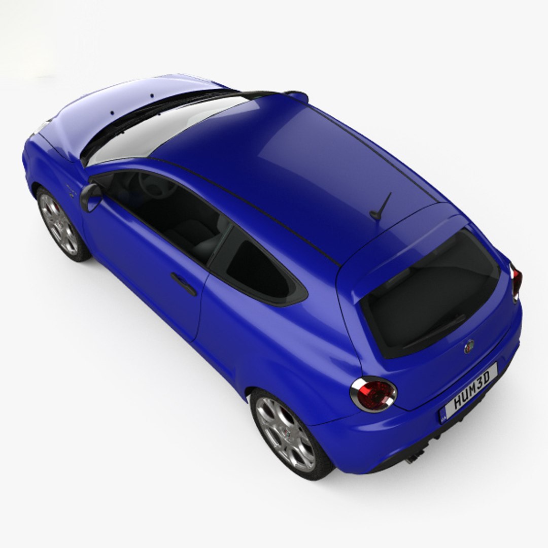 3D alfa romeo mito model - TurboSquid 1341374