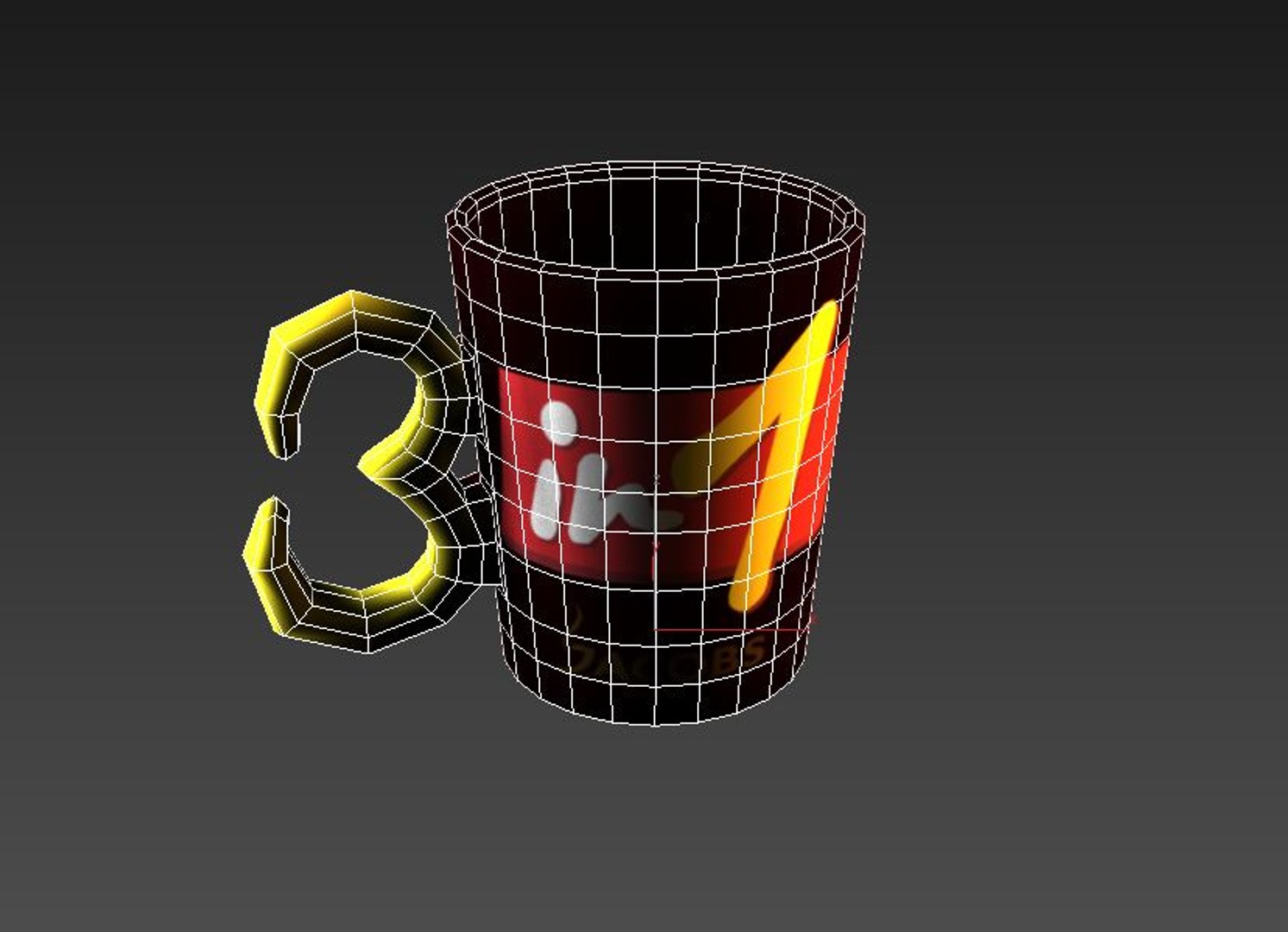 Jacobs Mug 3d Obj