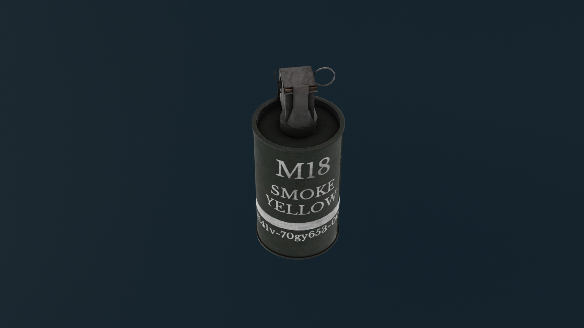 Smoke grenade model - TurboSquid 1957707