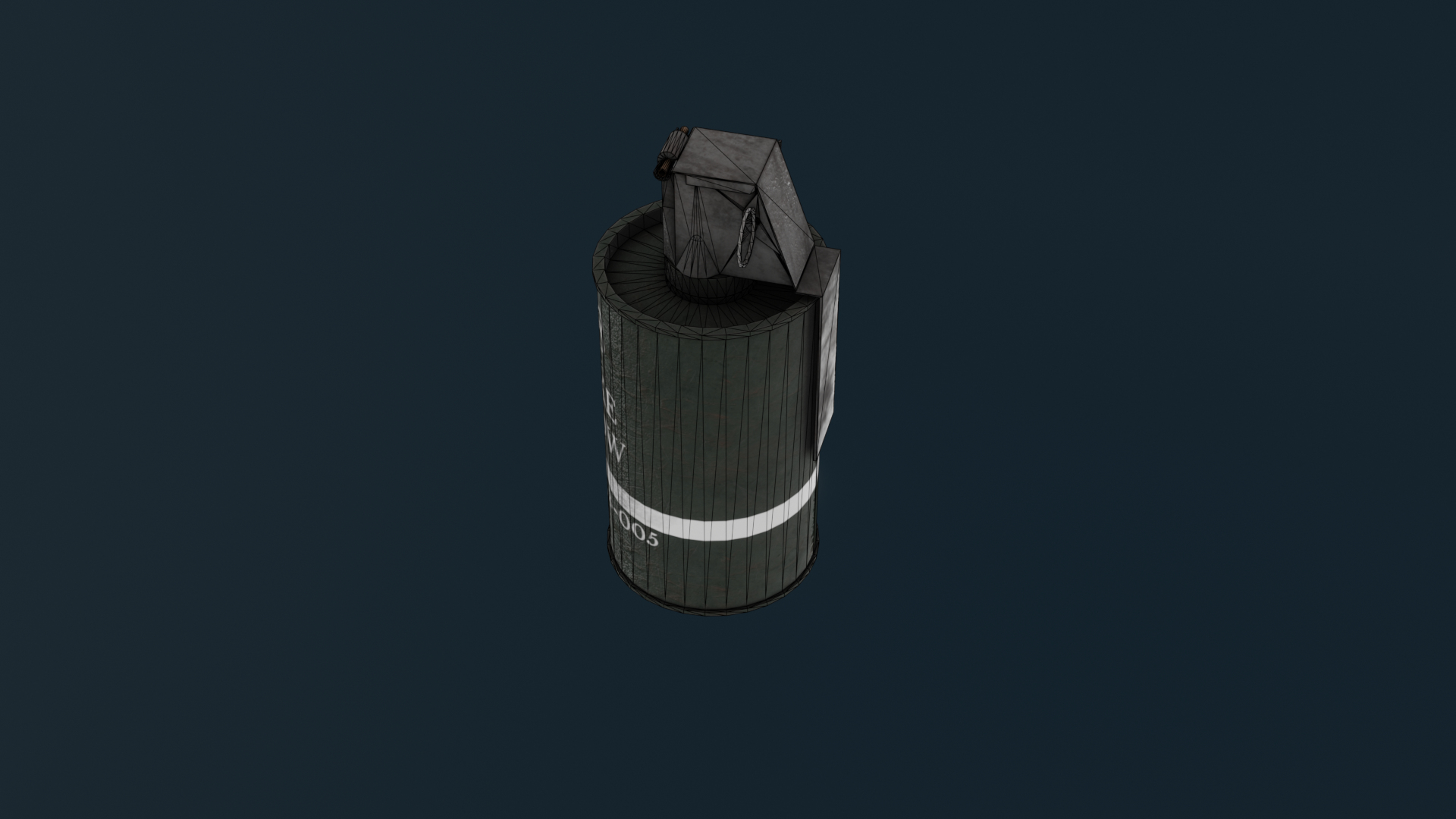 Smoke grenade model - TurboSquid 1957707