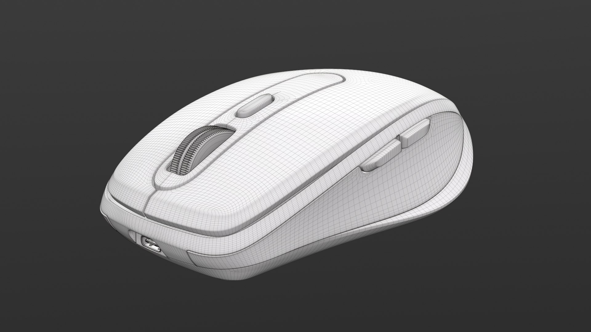 3D Wireless Mouse Logitech MX Anywhere 3S Pink - TurboSquid 2389042