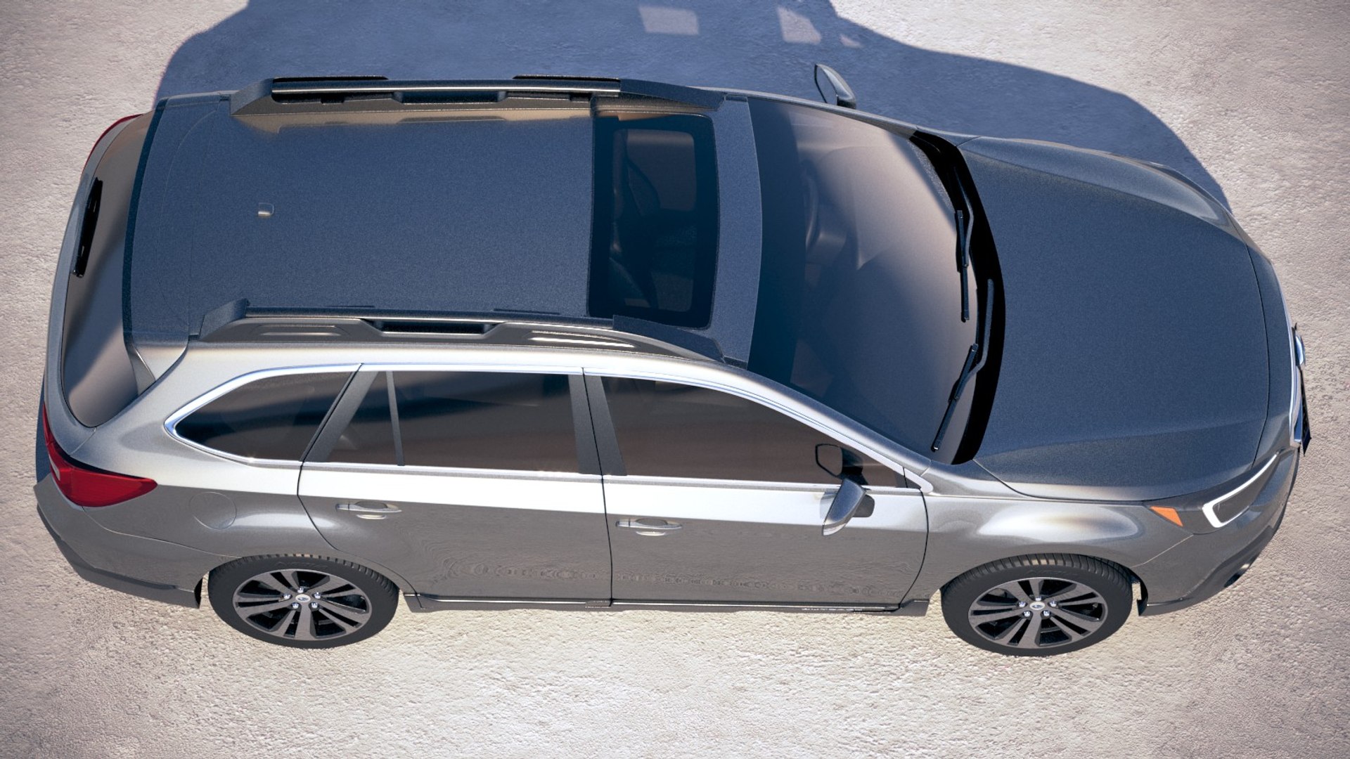 3D Model Subaru Outback 2018 - TurboSquid 1209413