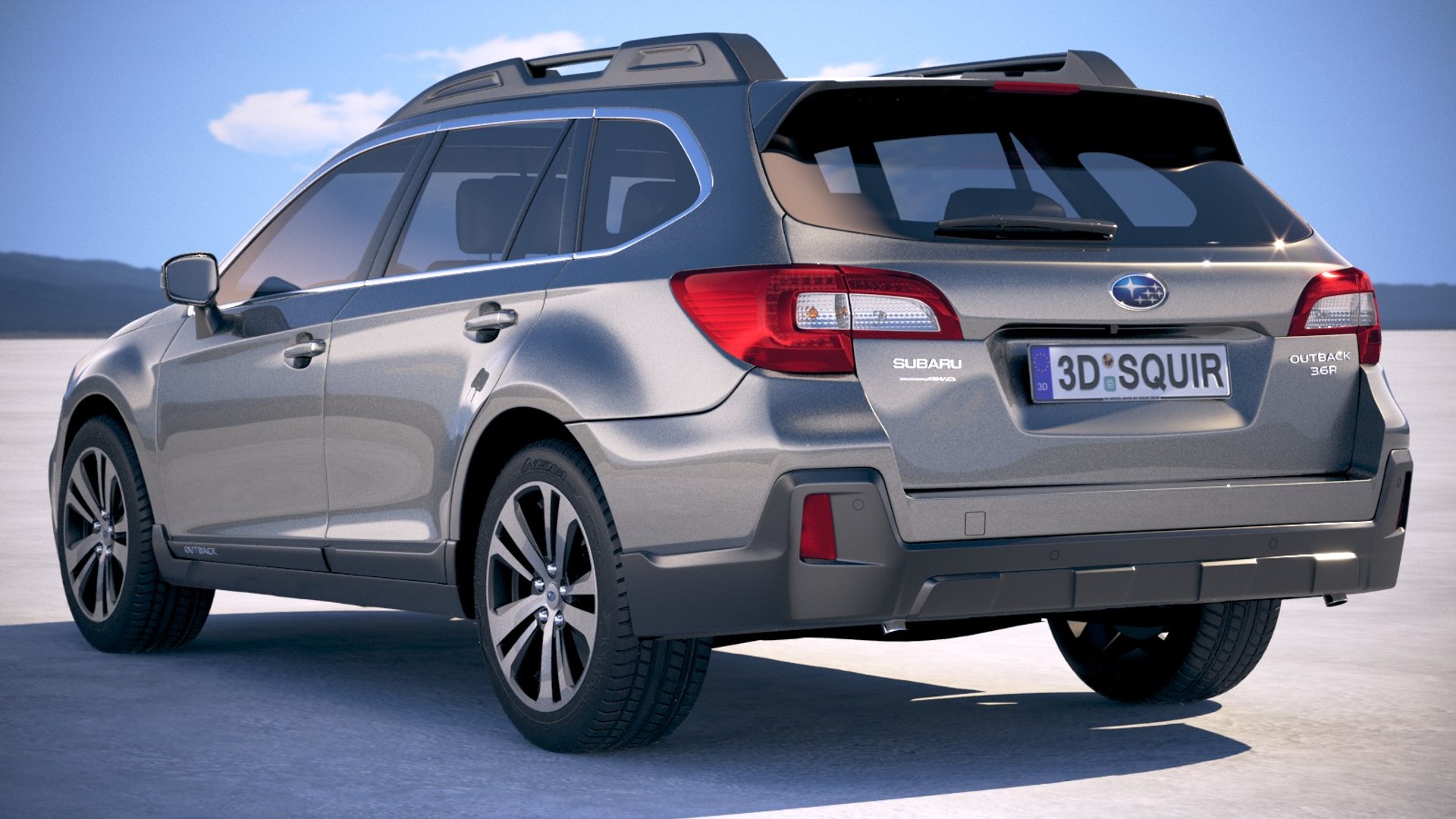 3D Model Subaru Outback 2018 - TurboSquid 1209413