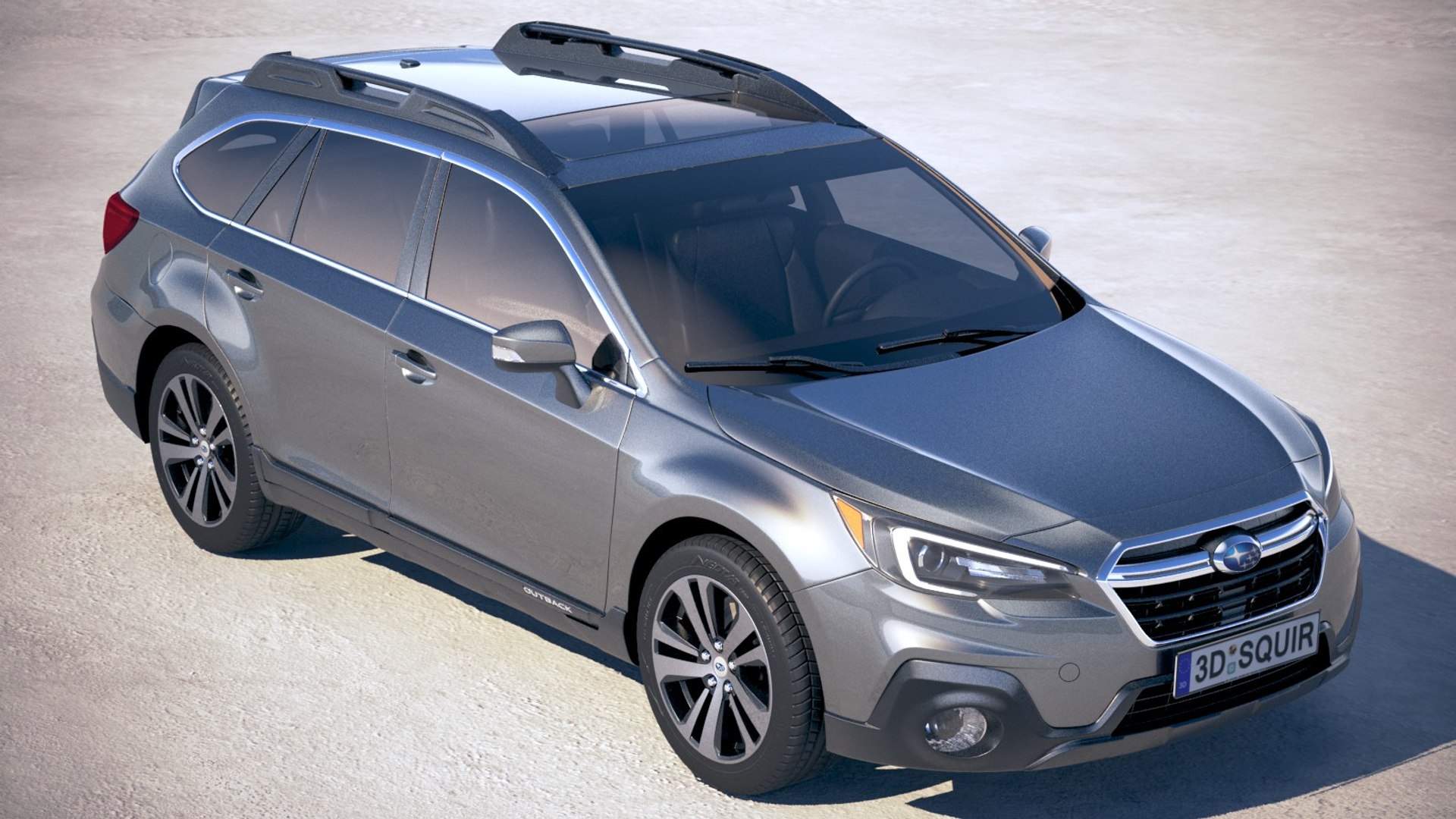 3D Model Subaru Outback 2018 - TurboSquid 1209413