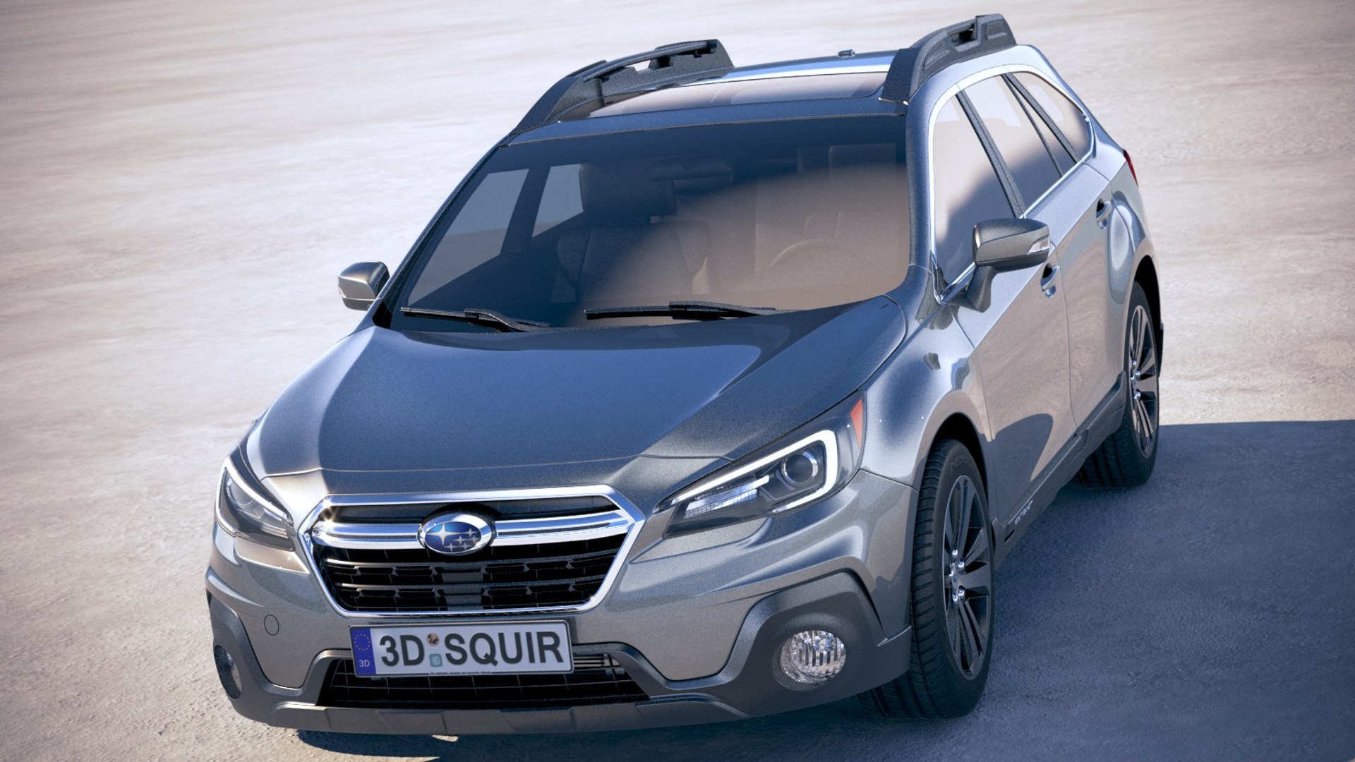 3D Model Subaru Outback 2018 - TurboSquid 1209413