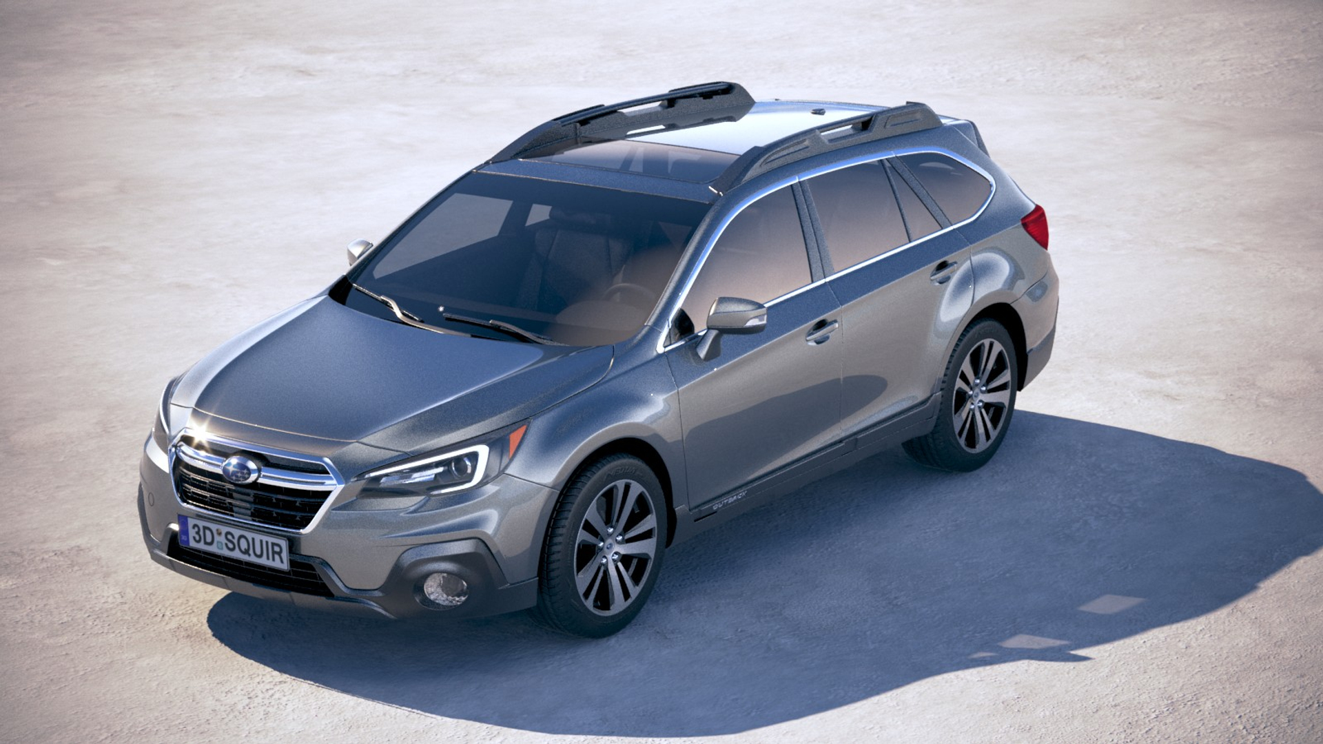 3D Model Subaru Outback 2018 - TurboSquid 1209413
