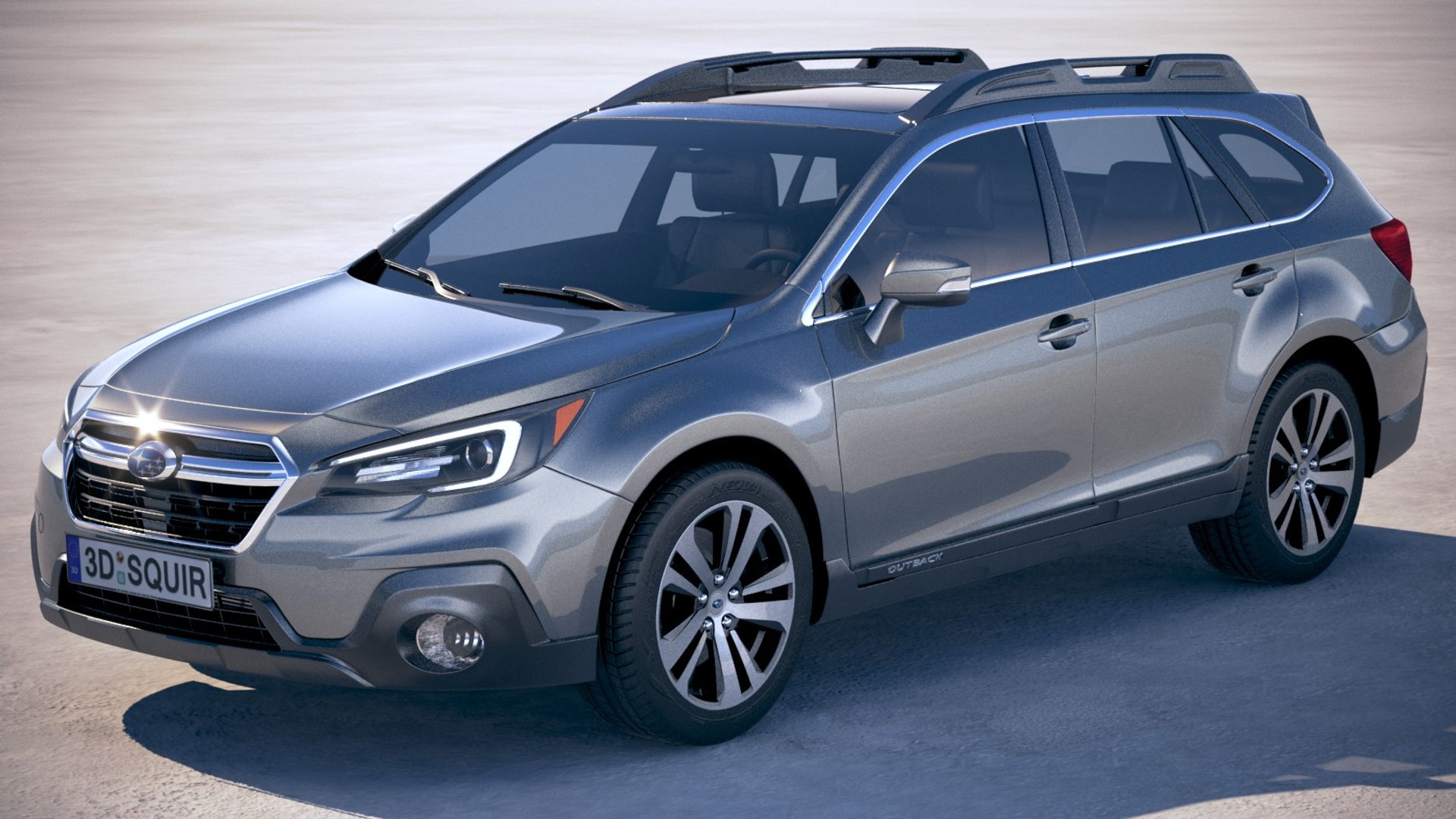 3D Model Subaru Outback 2018 - TurboSquid 1209413