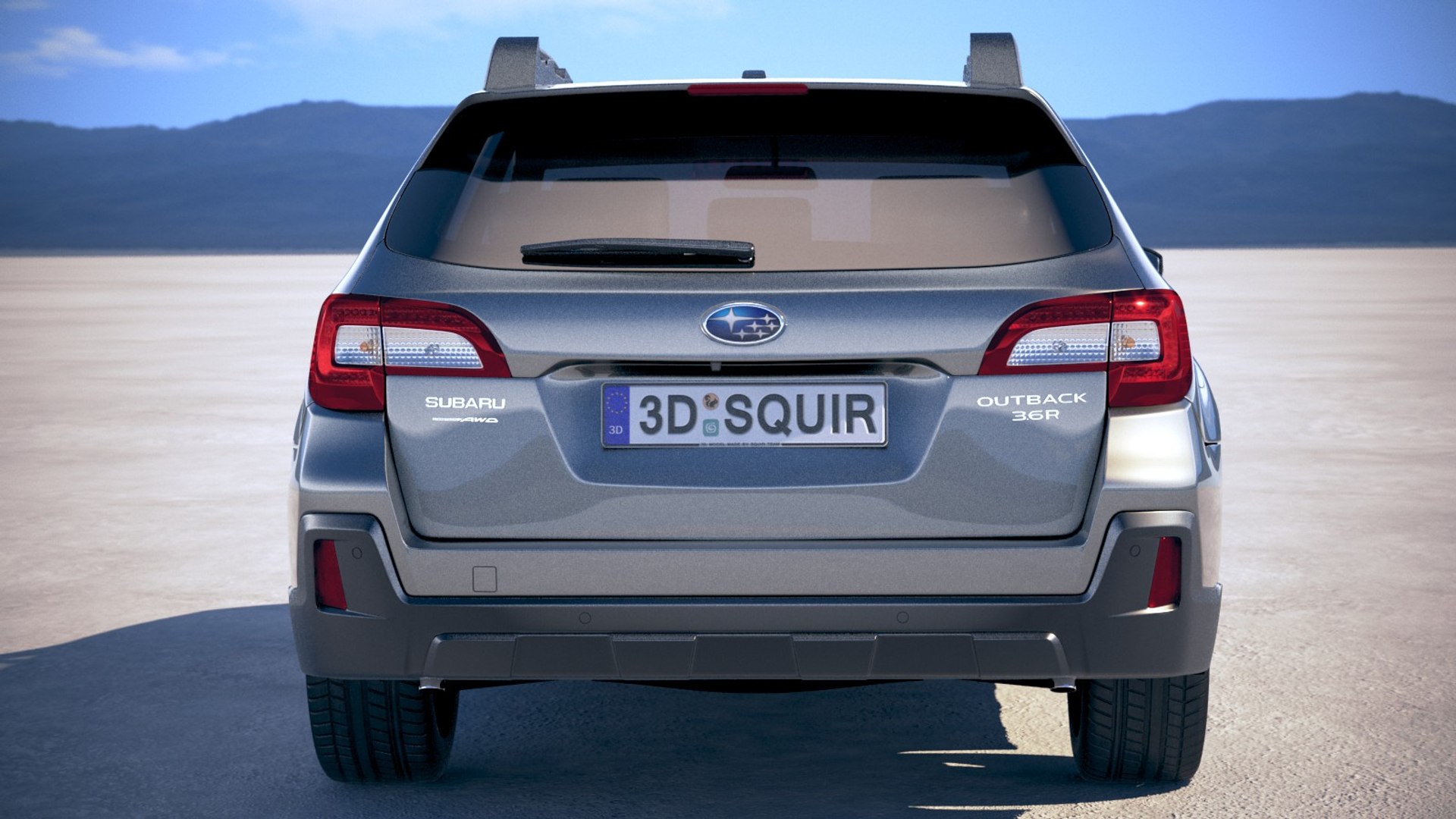 3D Model Subaru Outback 2018 - TurboSquid 1209413