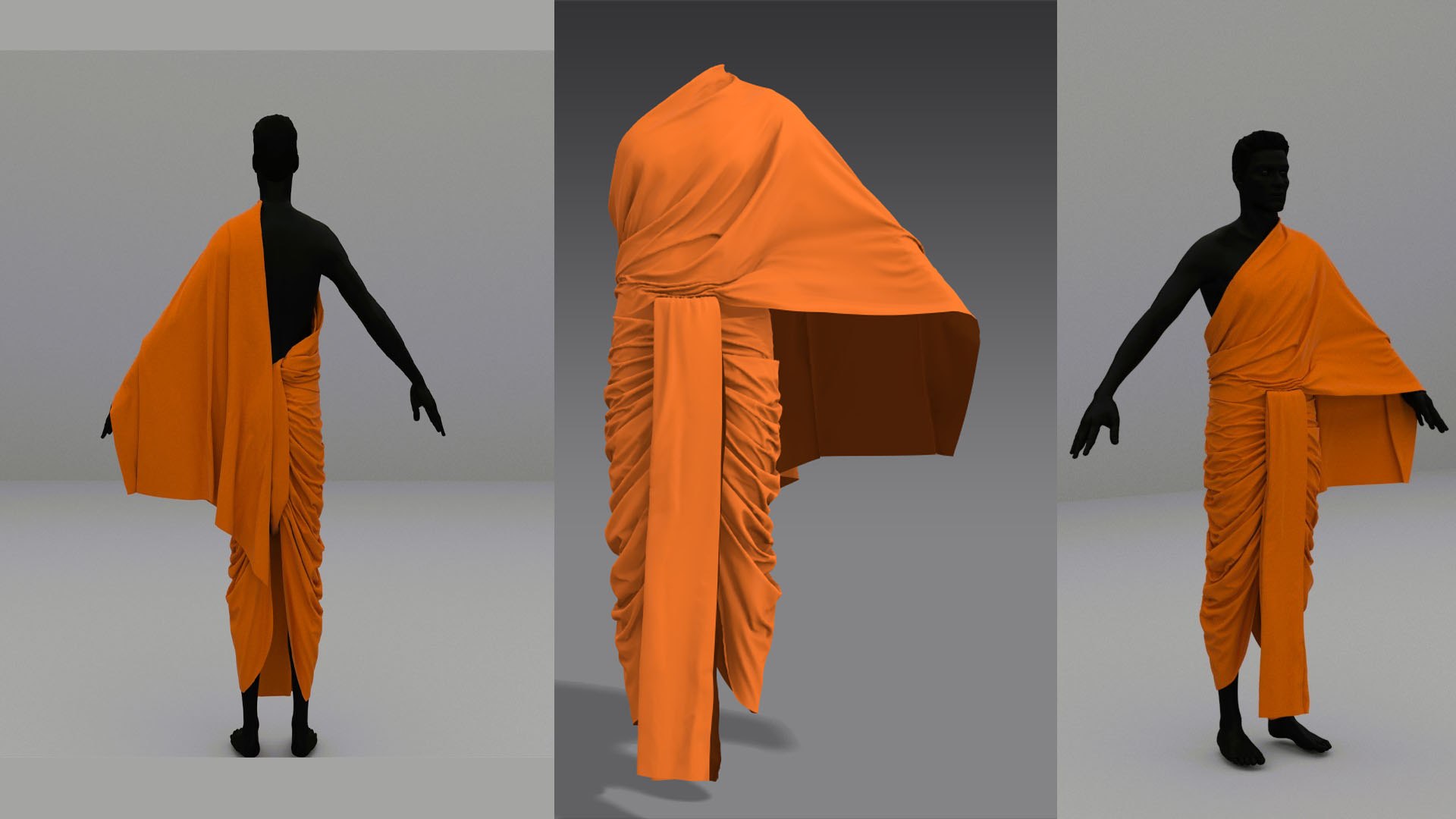 Dhoti 3D Model - TurboSquid 2260511