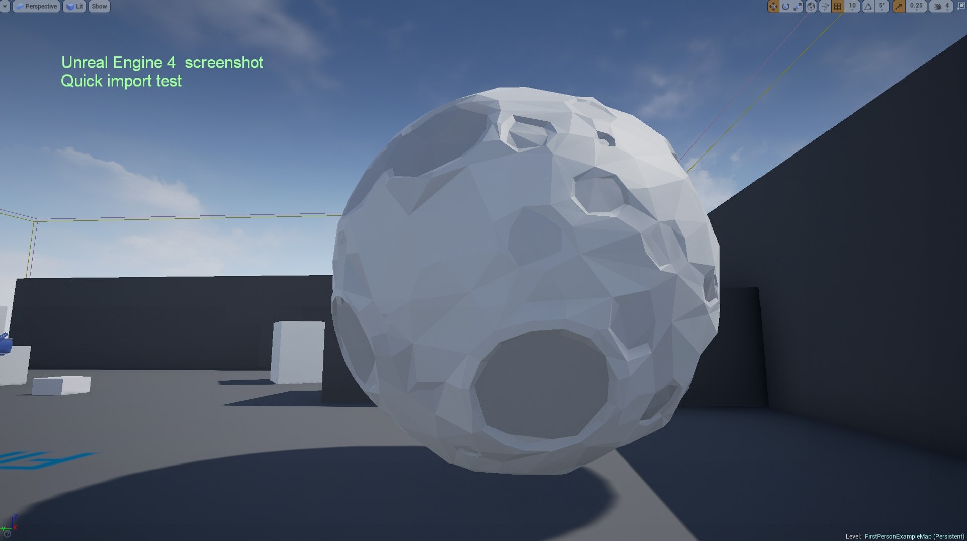 3d Cartoon Moon Style