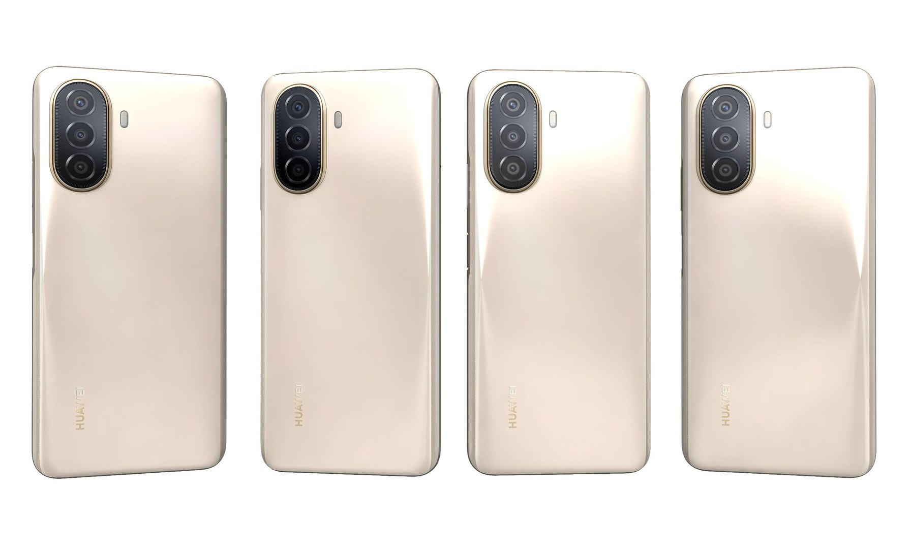 3D model Huawei Nova Y71 Gold - TurboSquid 2097321