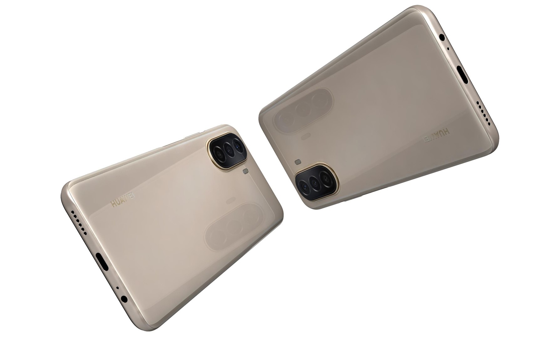 3D model Huawei Nova Y71 Gold - TurboSquid 2097321
